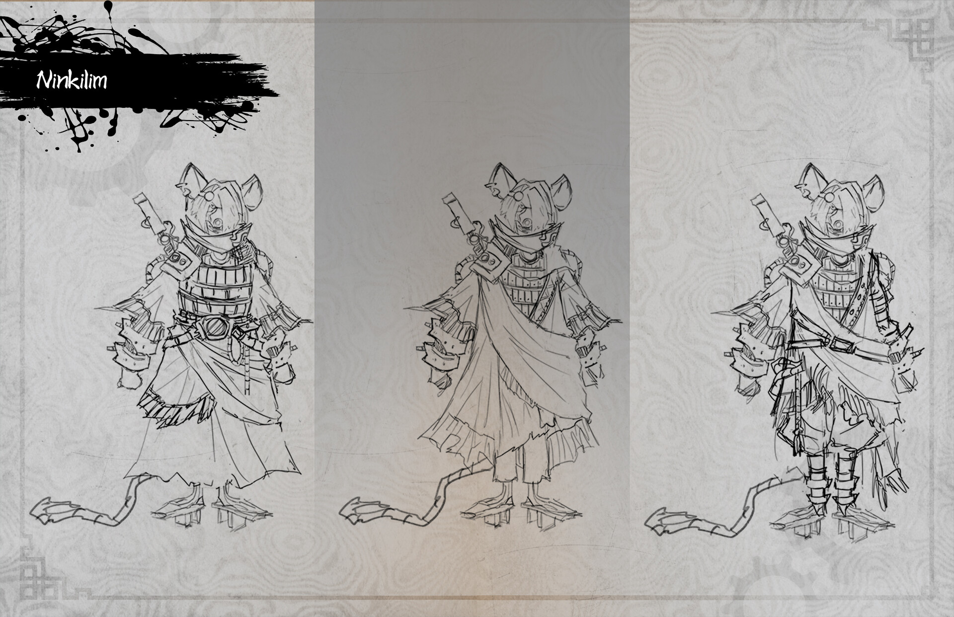 Jonathan Chipaila - Rat God: Ninkilim Concept Art