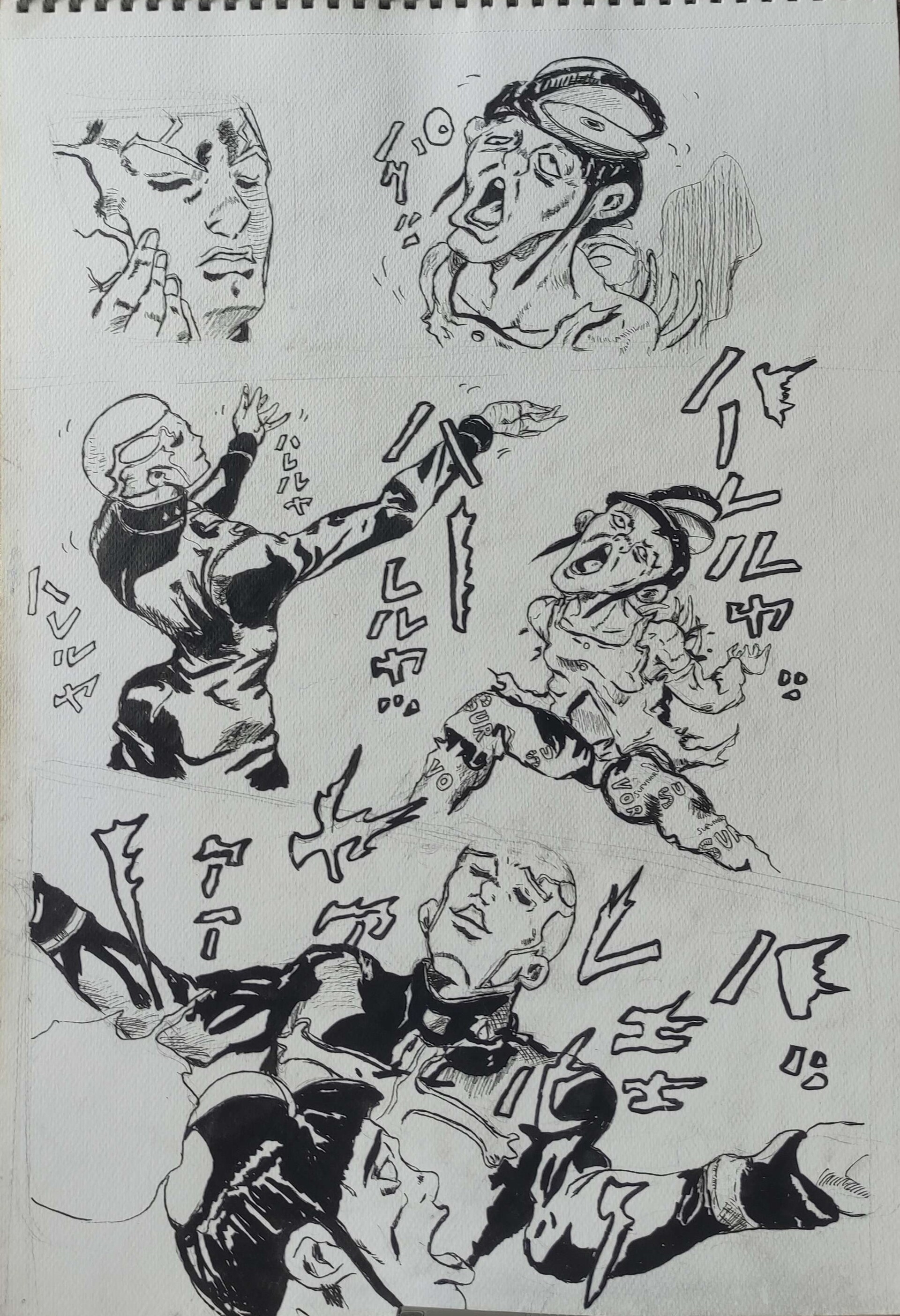 ArtStation - Jojo Stone Ocean Panel