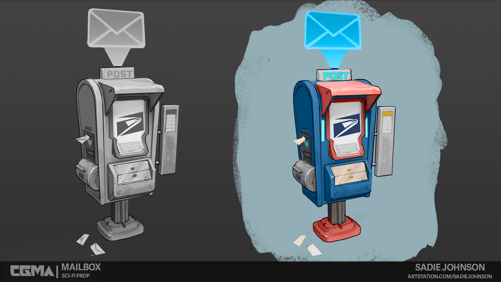 Sadie Johnson - Sci-fi Mailbox