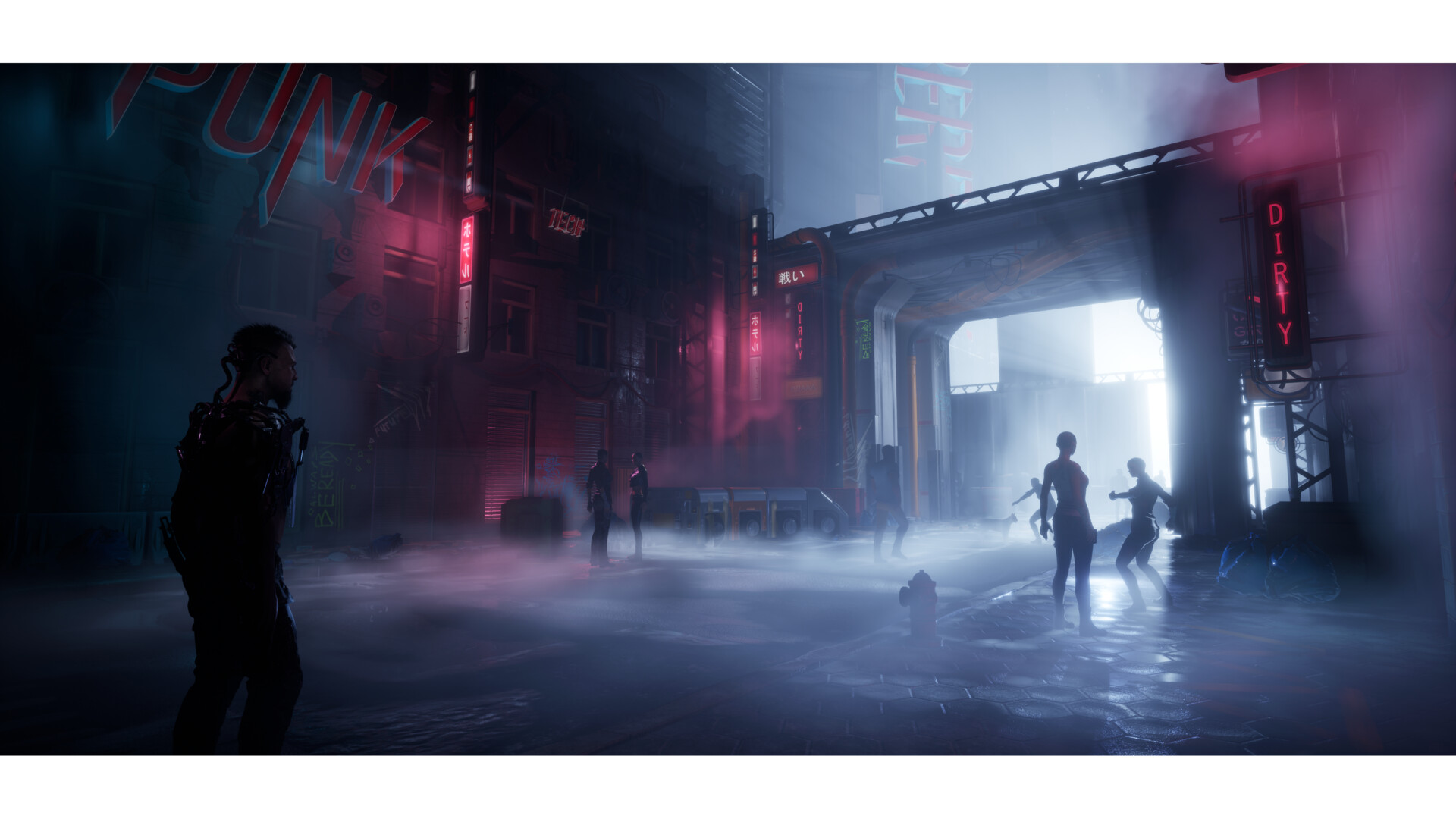 ArtStation - 赛博朋克灯光氛围练习