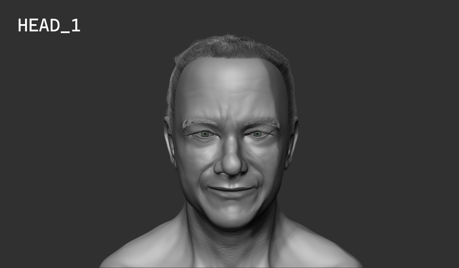 ArtStation - Zbrush Head Practice