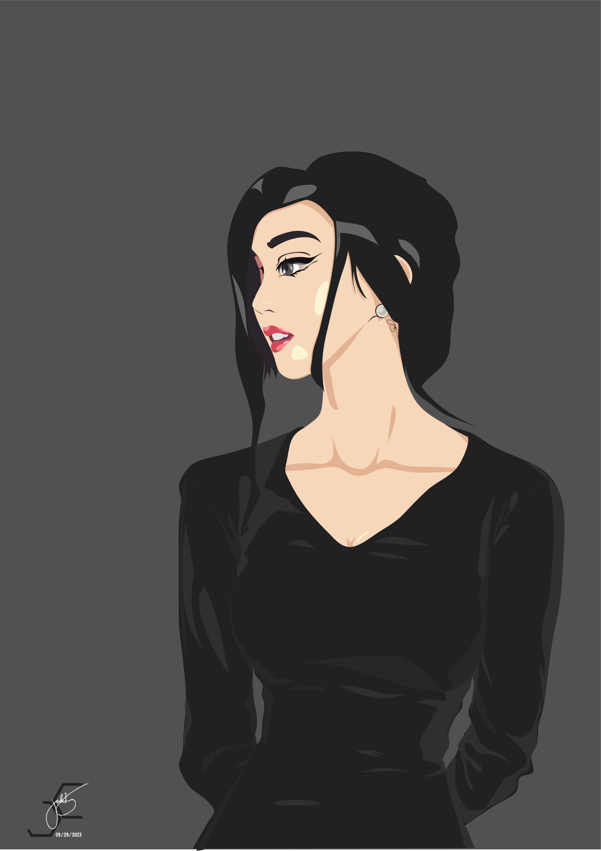 ArtStation - Alodia in Black #1