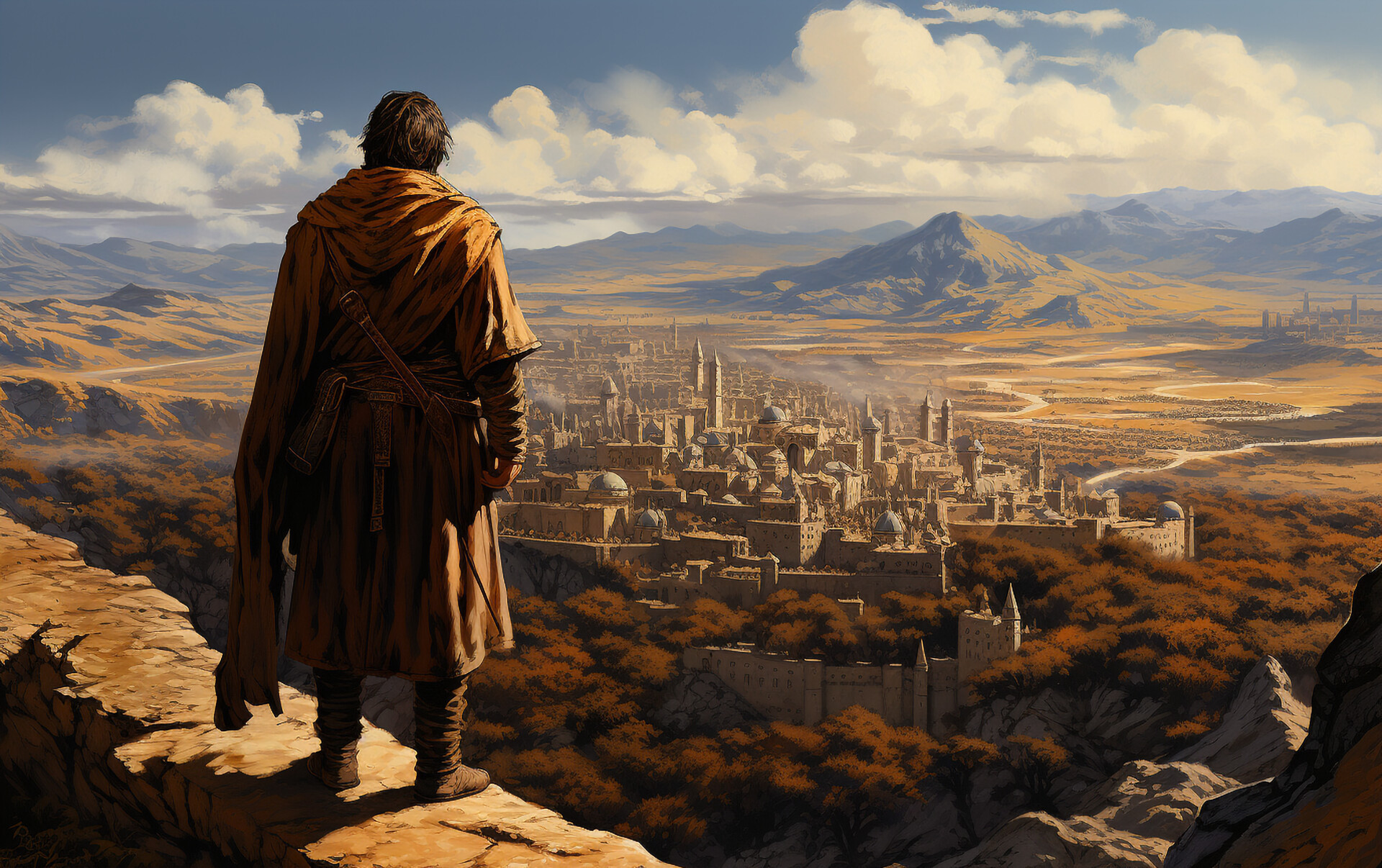 ArtStation - Grumbates (Kurum Pat) of the Chionite Huns reaches Amida ...