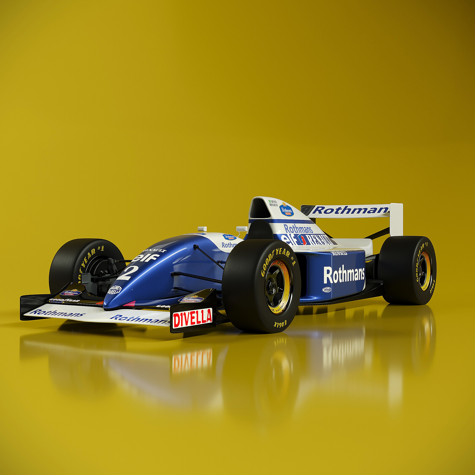 Ibragim Mustanov - Ayrton Senna Williams FW16 Renault