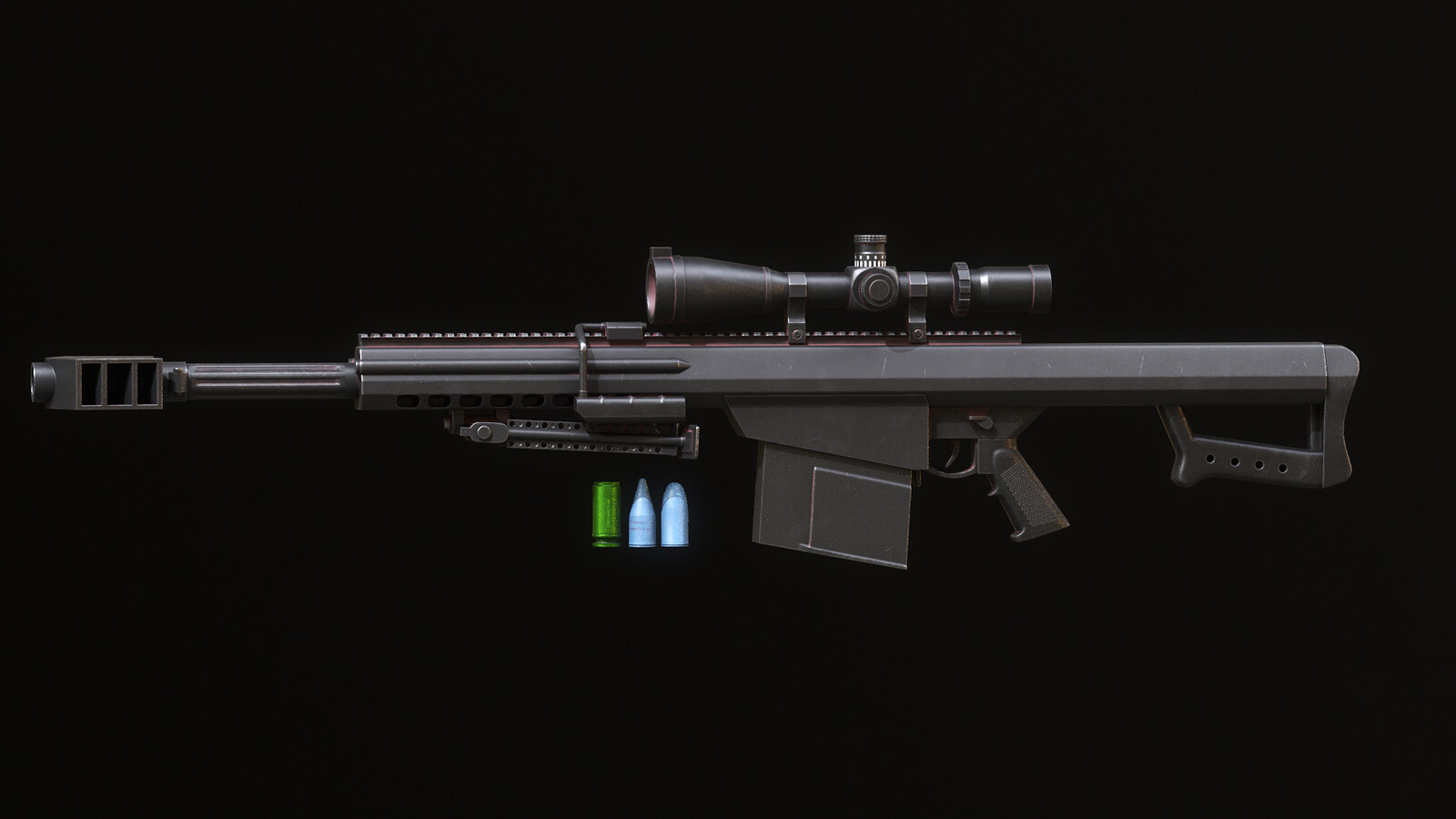 Ruslan Dubik - Barrett XM-109