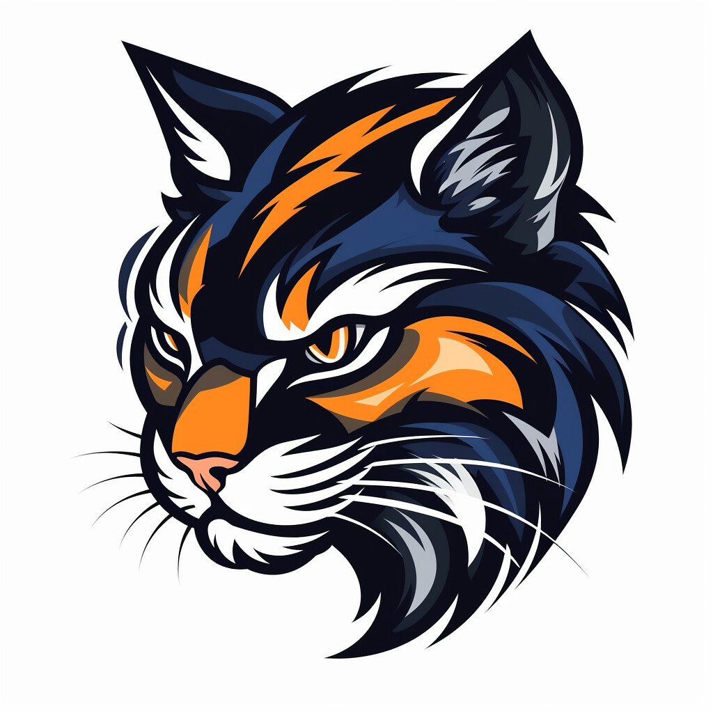 ArtStation - 54 cat vector logos, stickers, illustrations