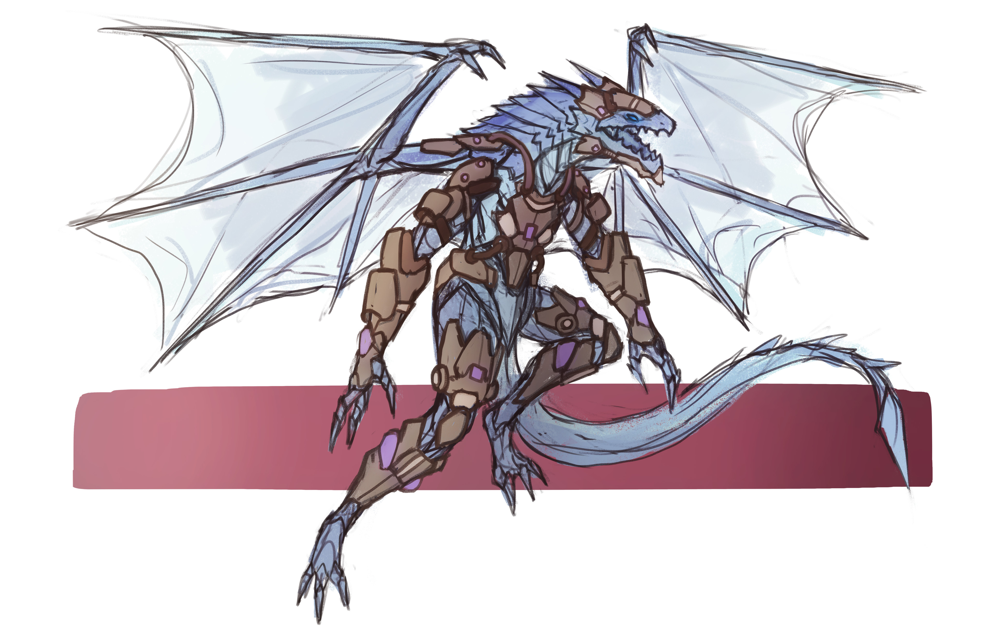 cyborg dragon