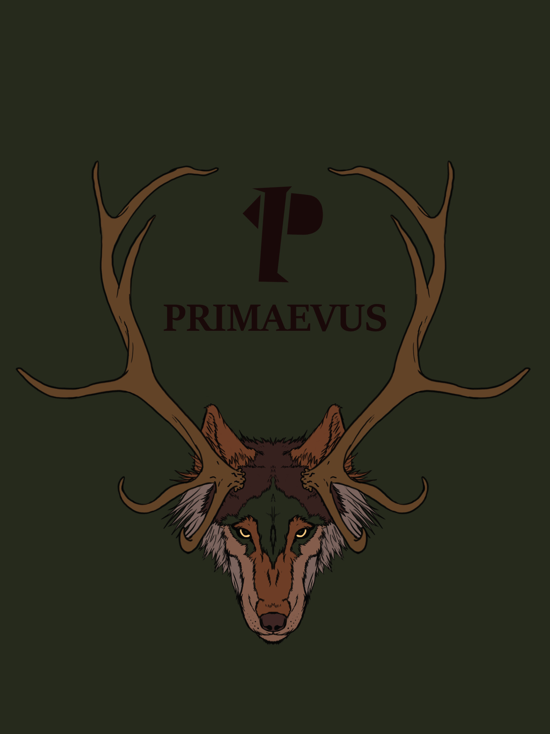 ArtStation - Primaevus, an Outdoor Lifestyle Shirt and Logo design
