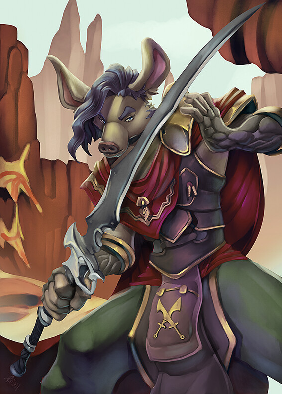 ArtStation - Aardvark Swordman