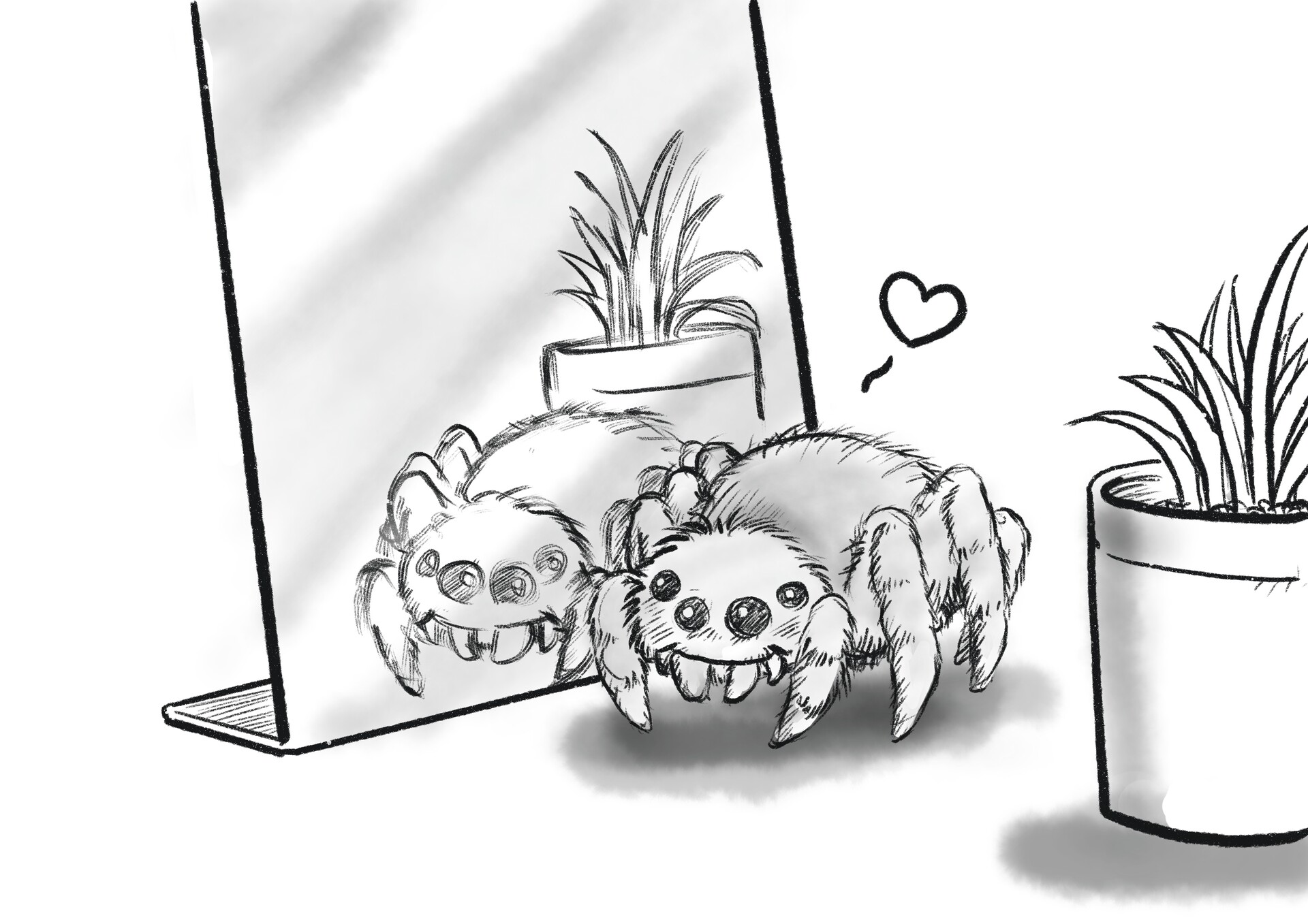 ArtStation - Inktober 2023 Day 2: Spiders