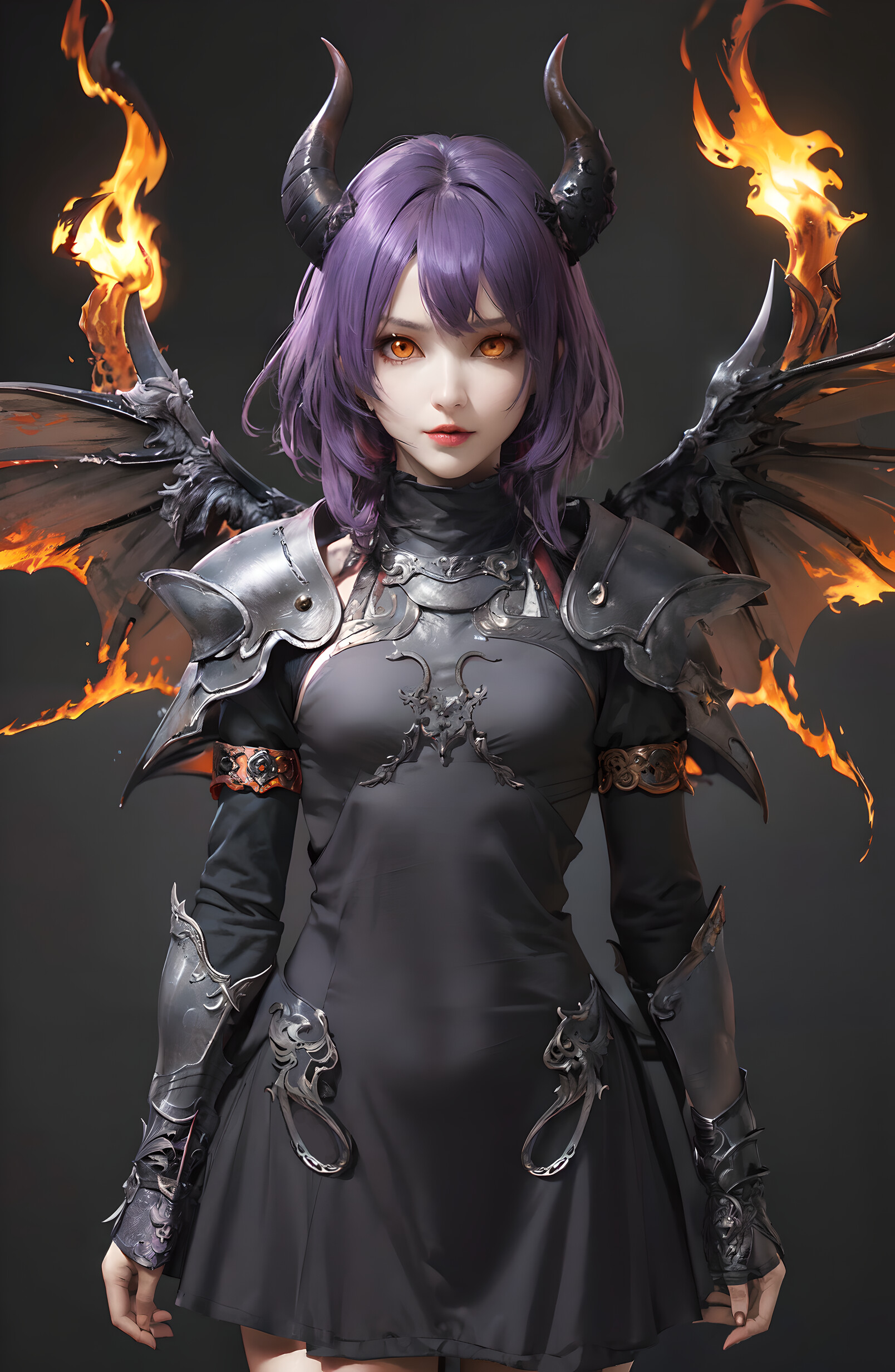 ArtStation - Purple devil