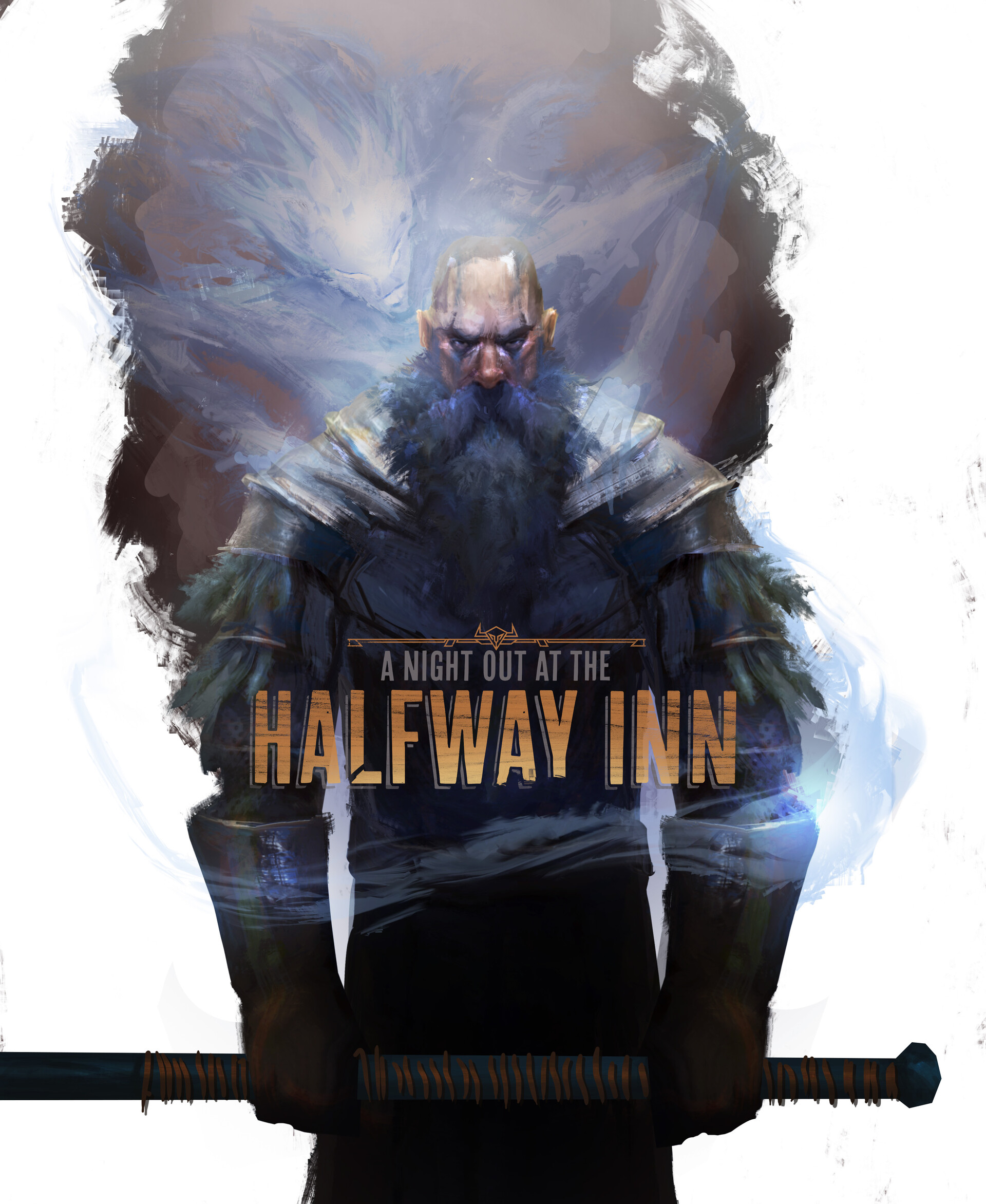 ArtStation - Kickstarter "A Night Out at the Halfway Inn" Black Mood