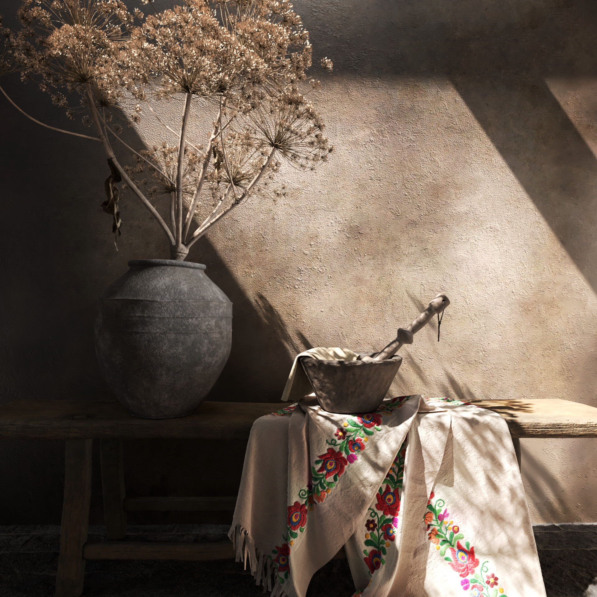 ArtStation - Still Life - Old Vases