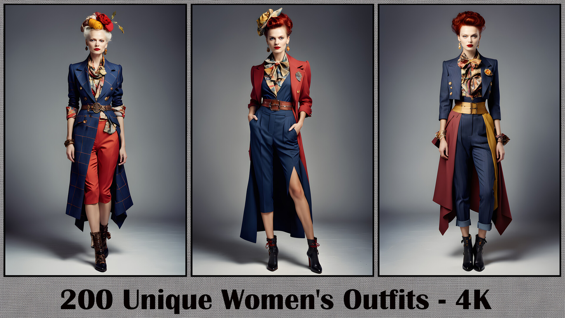 A8 Concept - 200 Reference Images of Innovative Women's Outfits - 4K