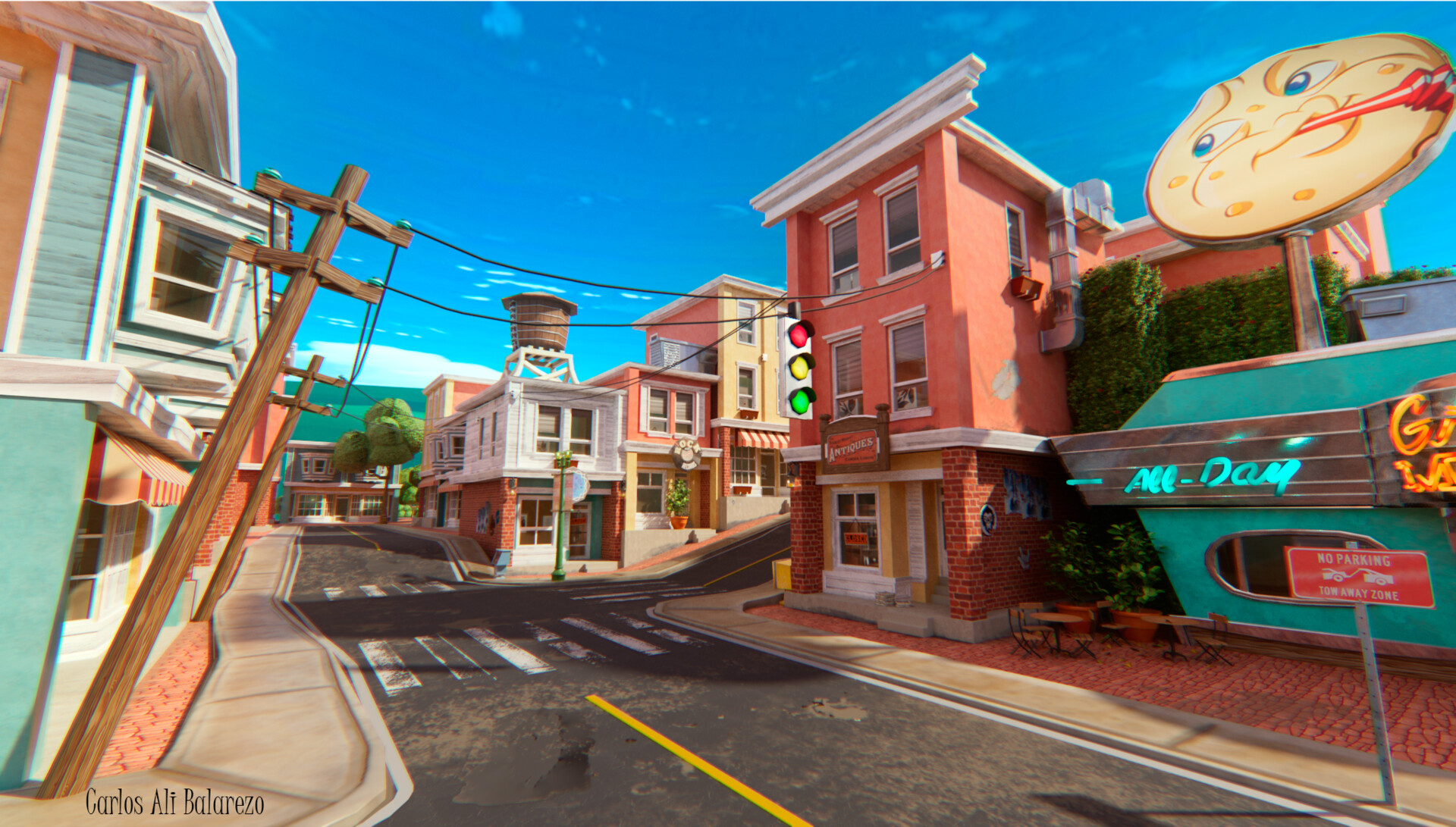 ArtStation - Carlos Ali | Cartoon