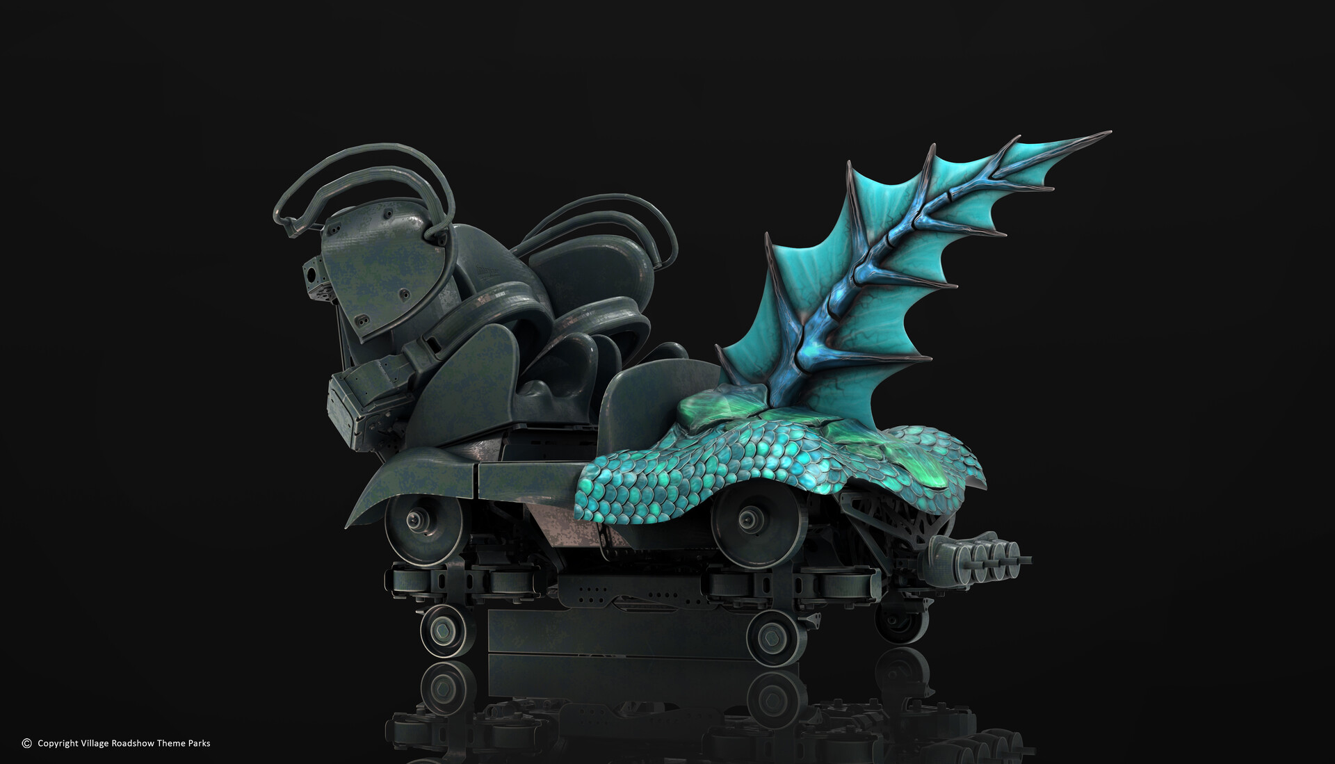 Brad Atkinson - 3D Concept Artist & Designer - Leviathan Ride Cart ...