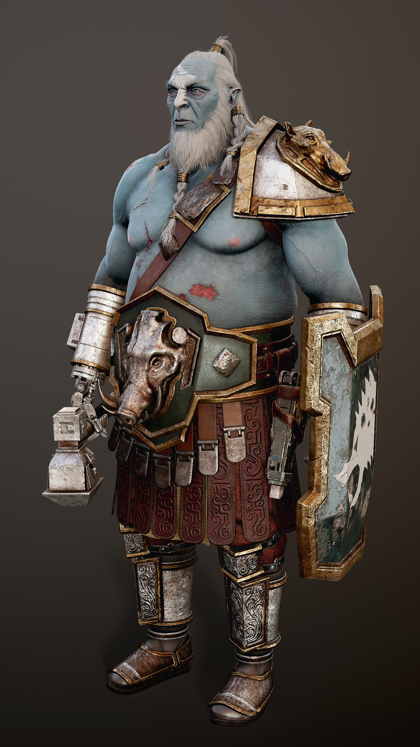 Sergio Tsydinzhapov - Orc from the wild boar clan.