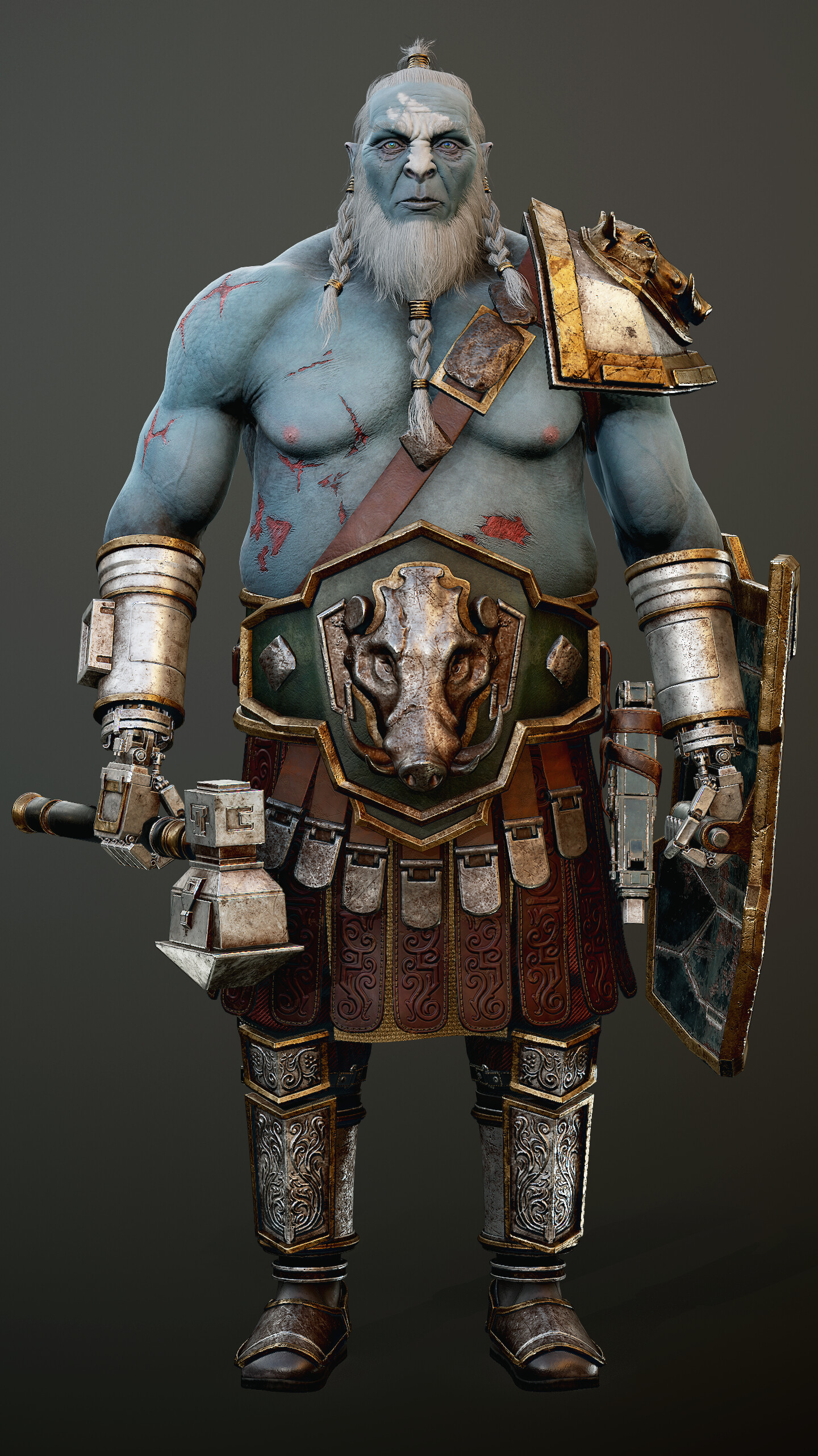 Sergio Tsydinzhapov - Orc from the wild boar clan.