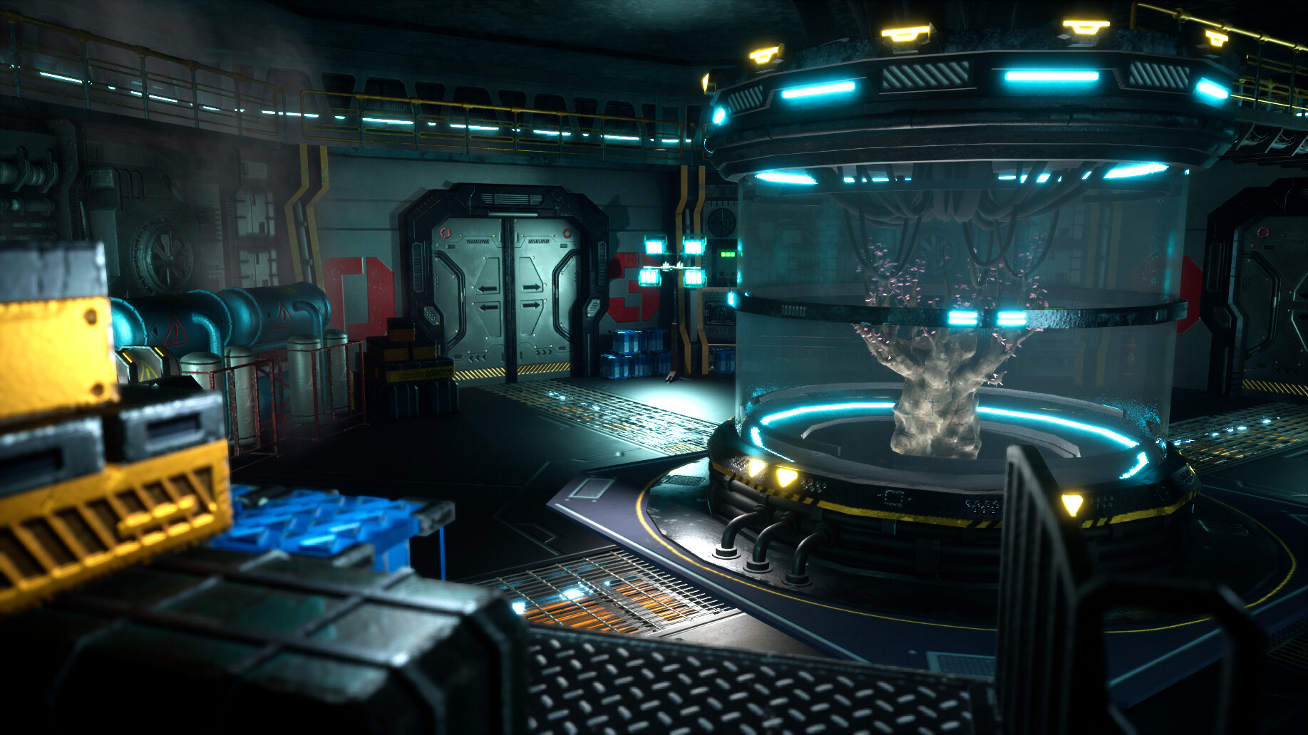 ArtStation - Sci-Fi Interior Environment