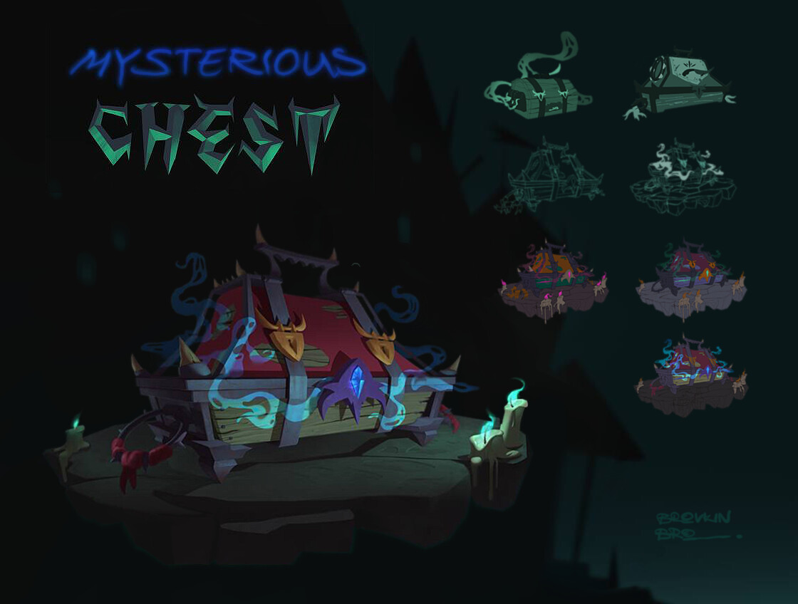 ArtStation - mysterious chest