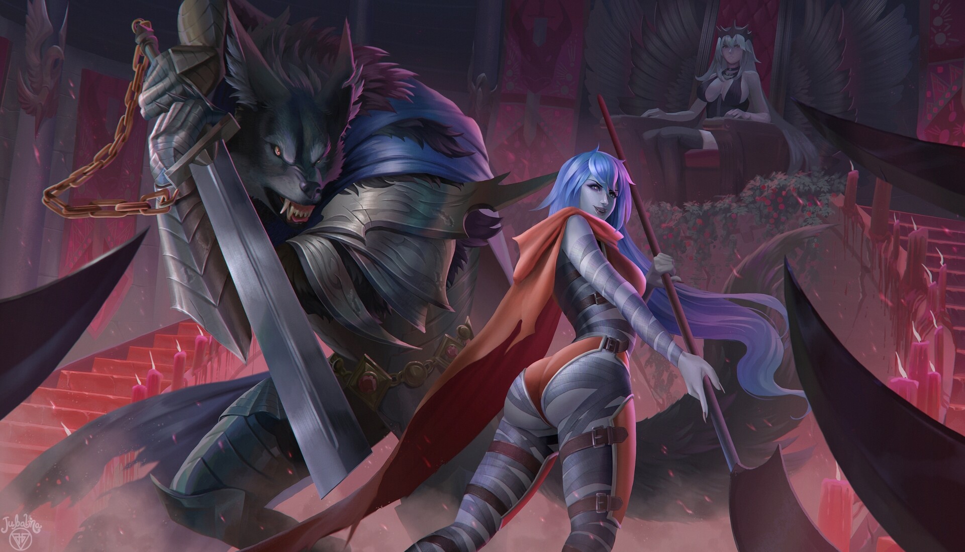 ArtStation - Nathaniel and Elizabeth | D&D