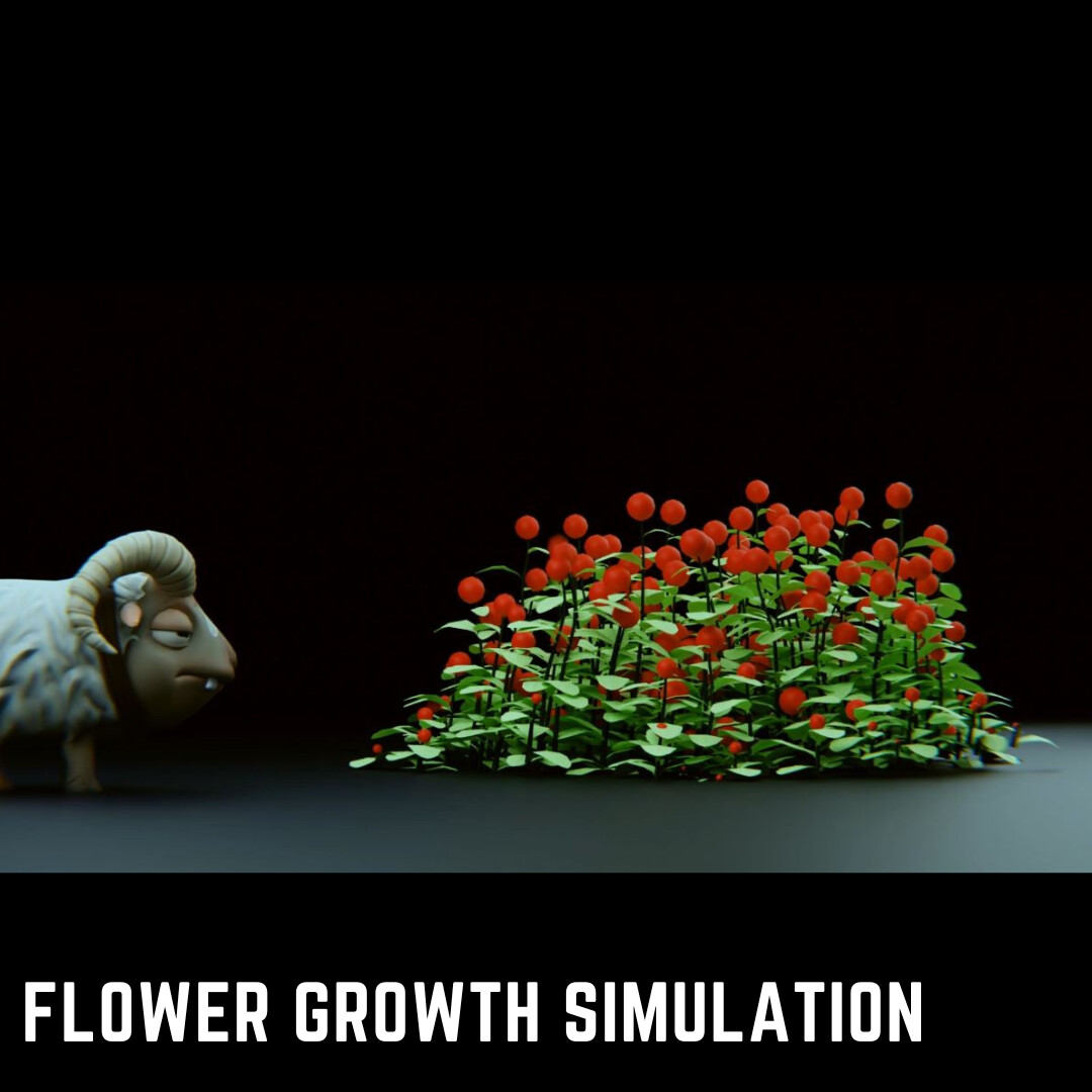 ArtStation - Botanical Symphony: Growing Flowers with Blender Geometry ...