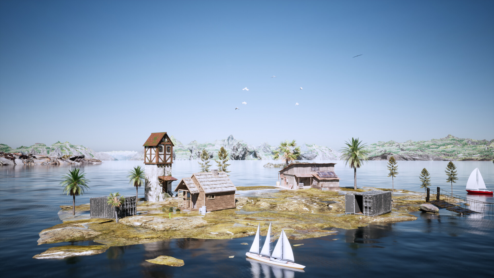 ArtStation - Real Time Game environment