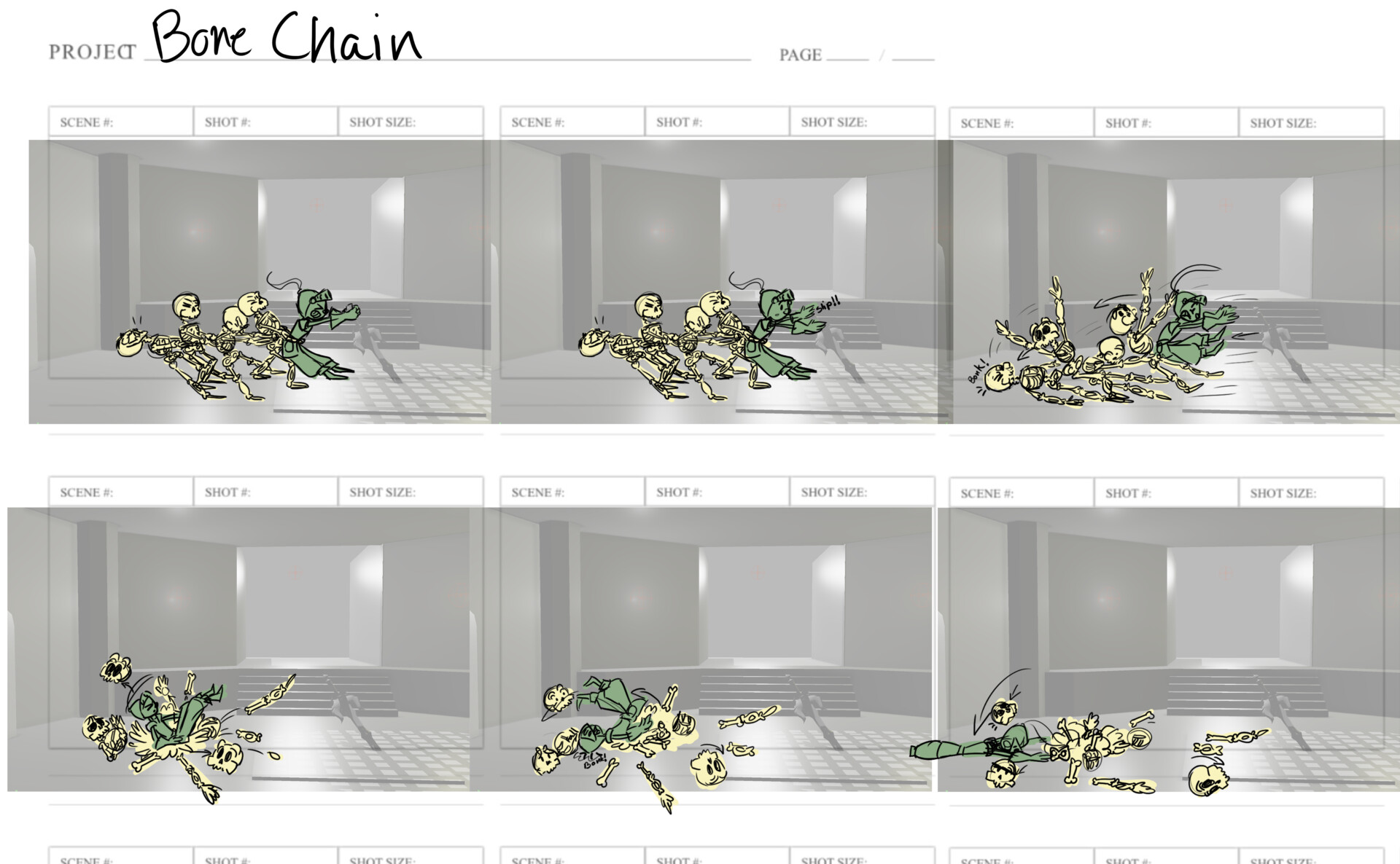 ArtStation - Knight Storyboards