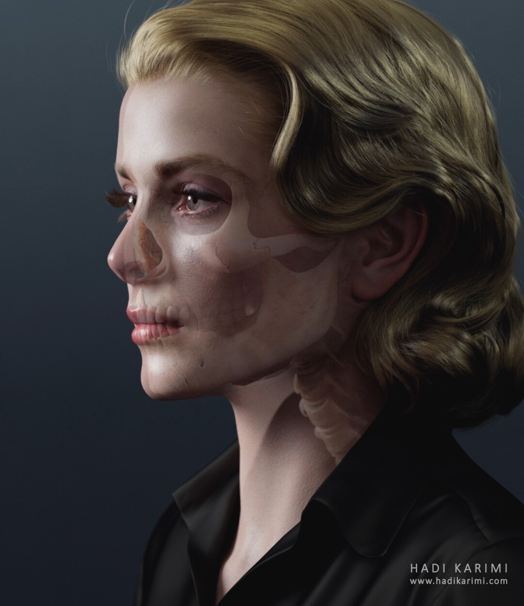ArtStation - Grace Kelly (Craniofacial)