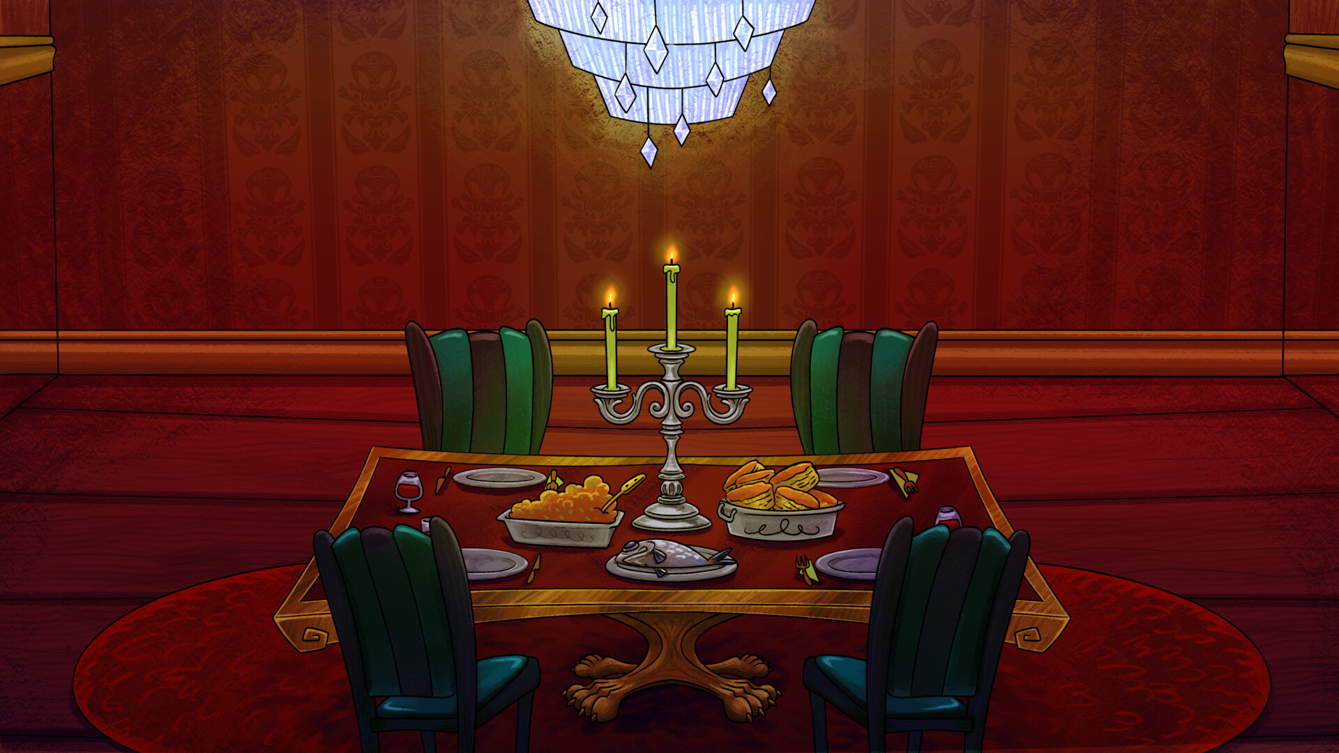 Roxy Valdez - Kooky Trails: Background and graphics for dark ride ...