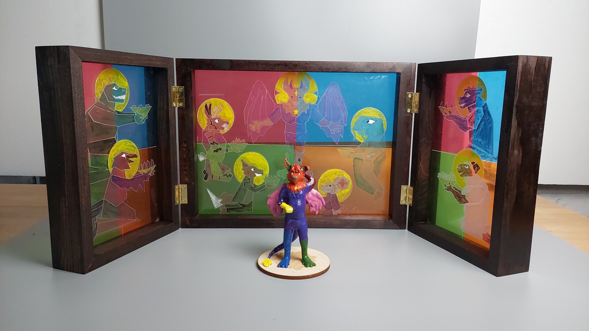 Jason Rousell - [2022] Beastly Triptych