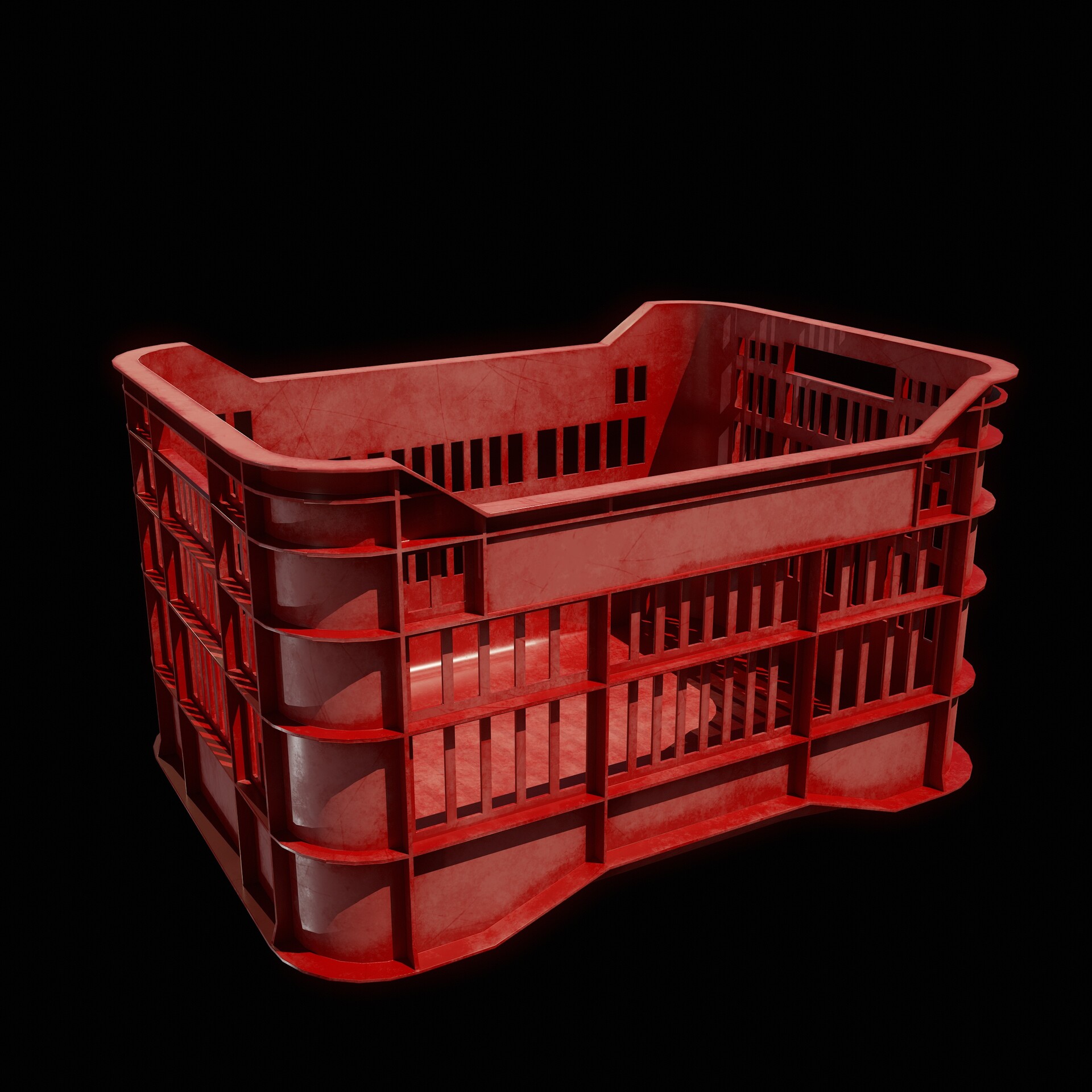 ArtStation - Plastic Crate