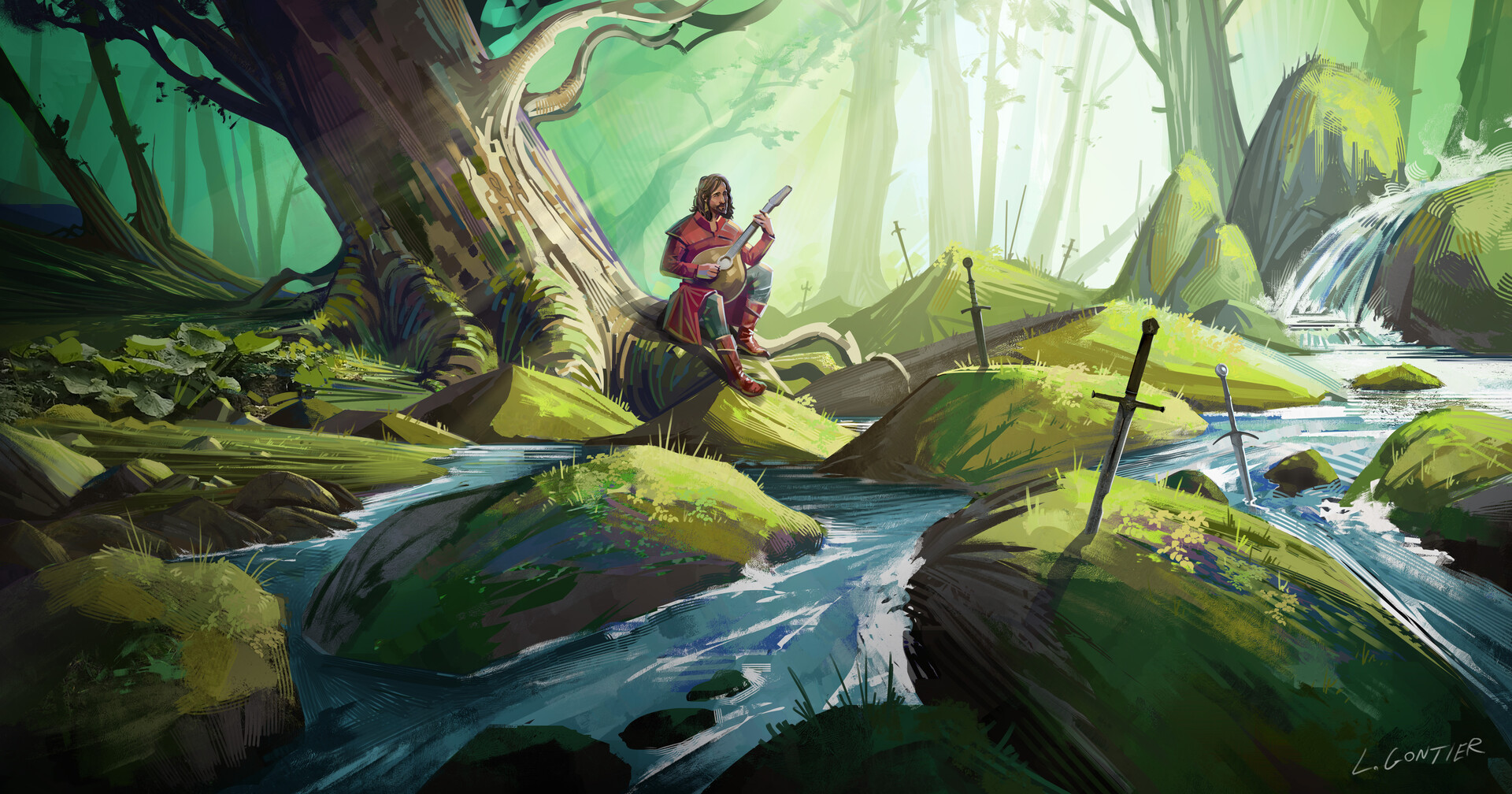 ArtStation - The next serenade _ La prochaine sérénade