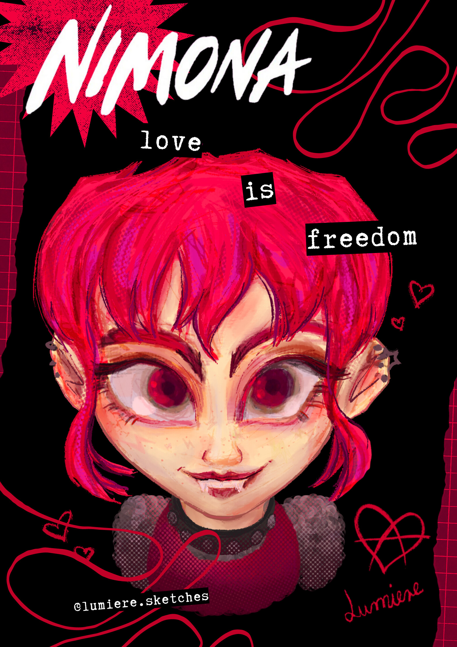 ArtStation - Nimona | Fan Poster