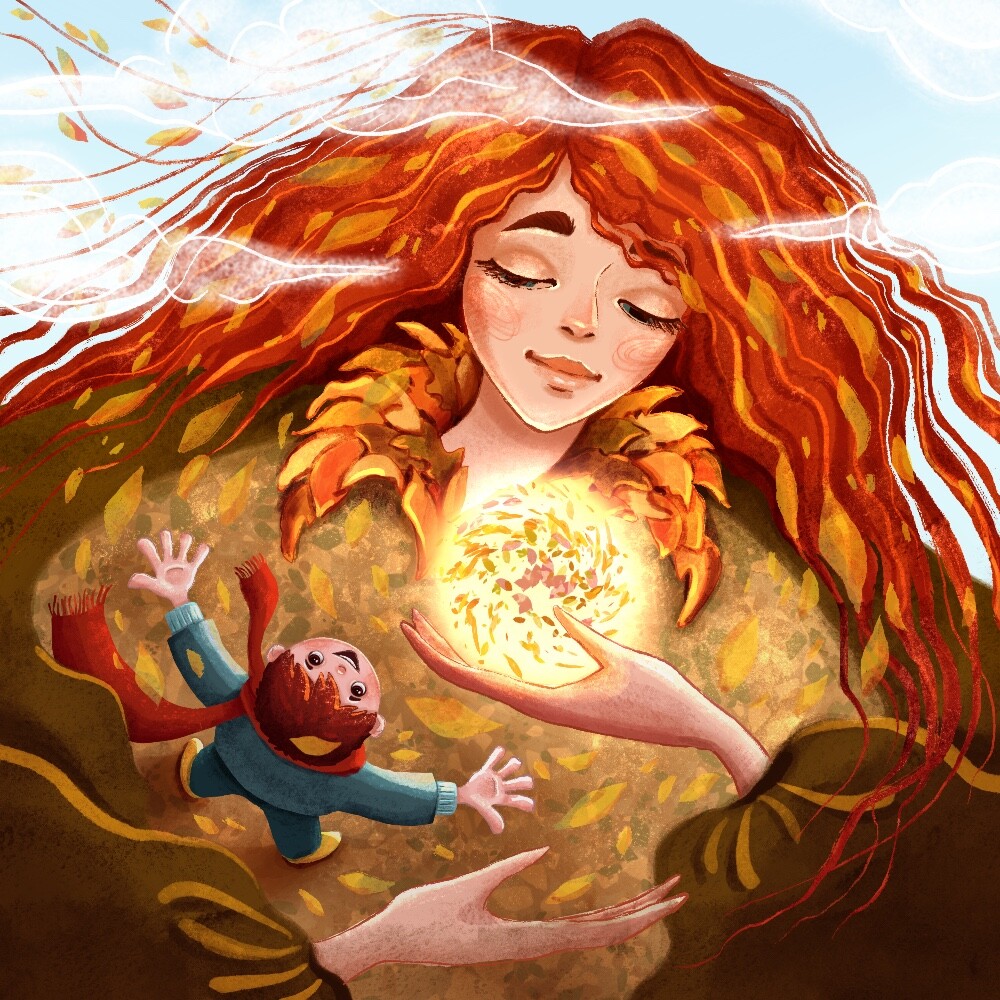 ArtStation - Spirit of Autumn