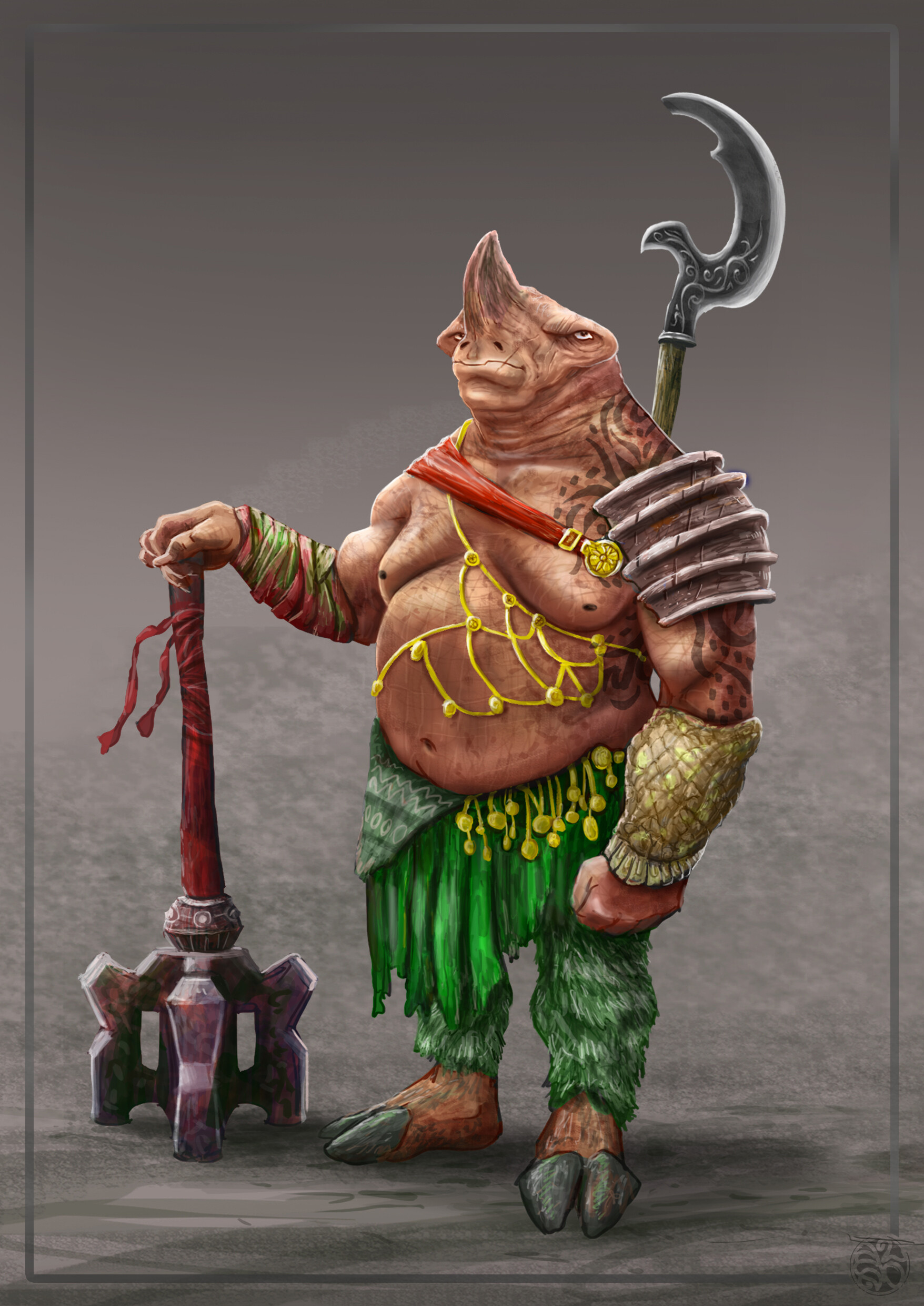 Narada Ranatunga - Project "Swords & Sorcery" - The Minder