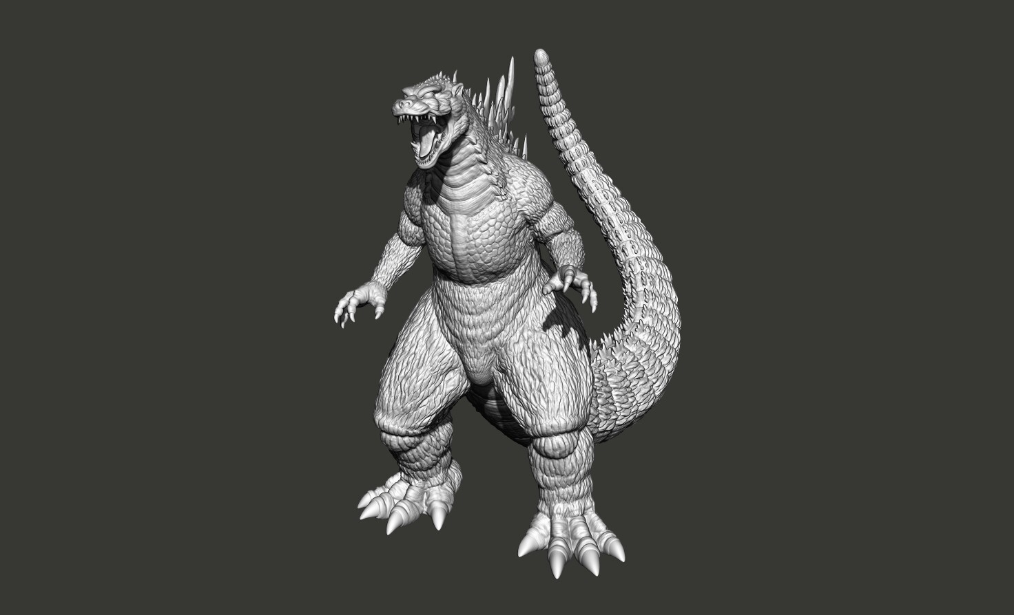 ArtStation - Godzilla - Sculpt 2023
