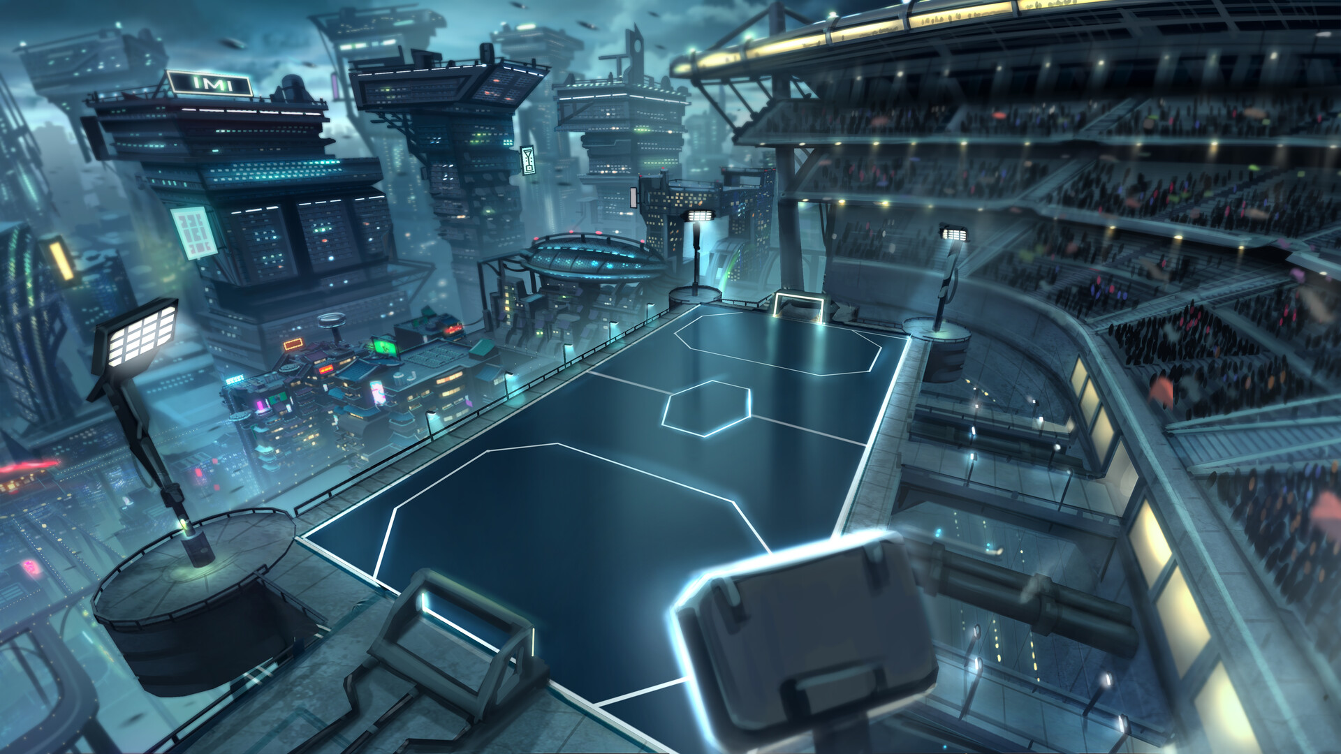 ArtStation - Arena design for the game Steel Circus.