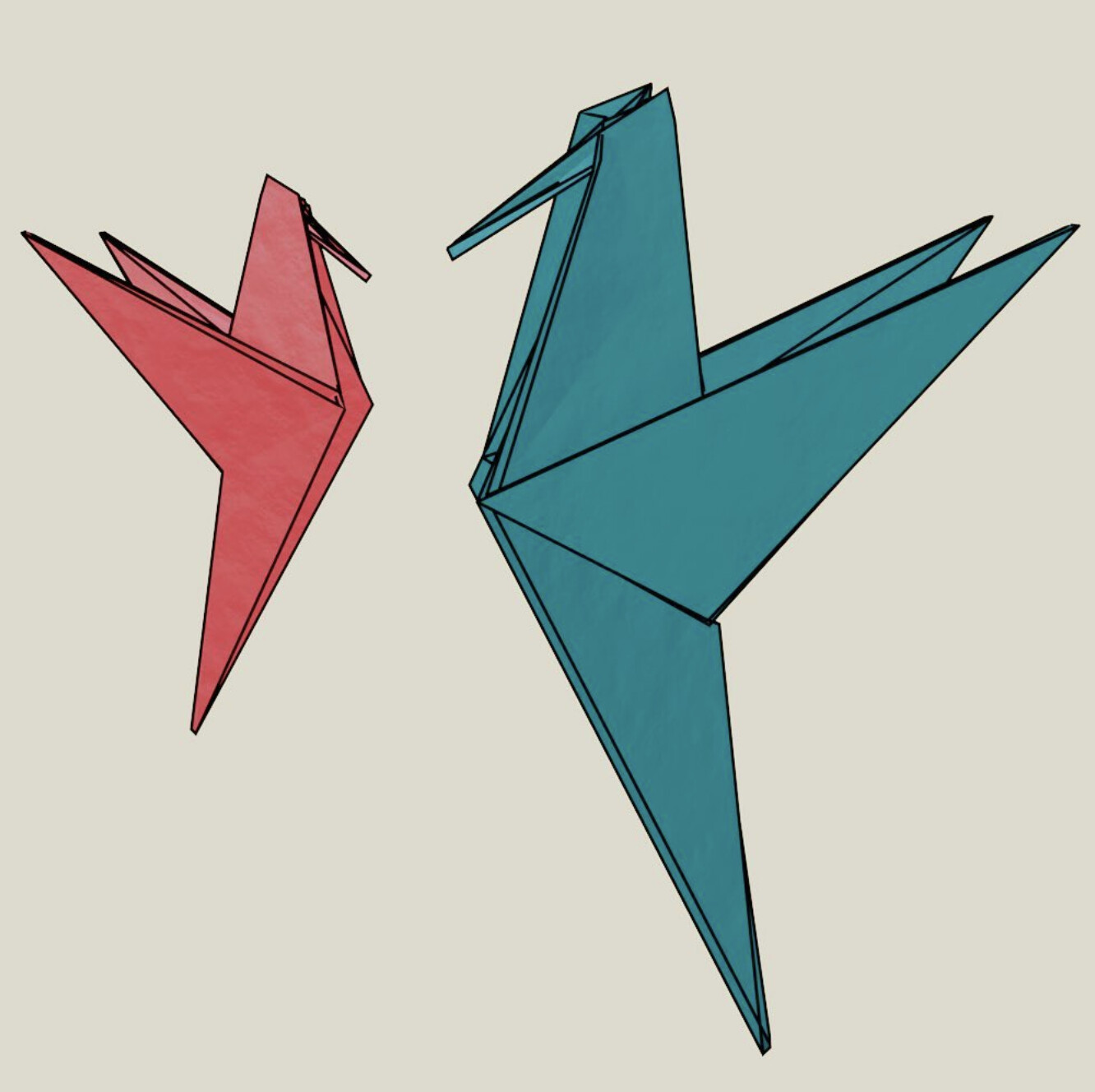 ArtStation - Origami Animation