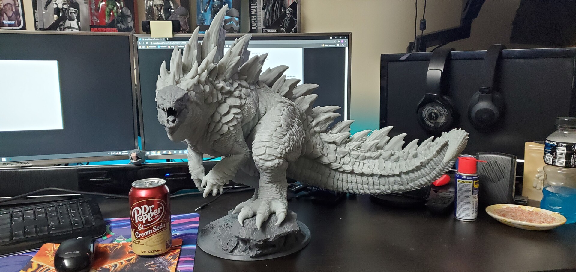 ArtStation - Large MSLA Godzilla Print (Lord of the Print Sculpt)