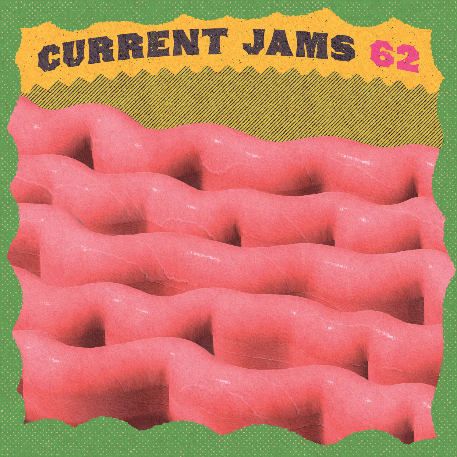 ArtStation - Current Jams #62 (playlist cover art & track listing)