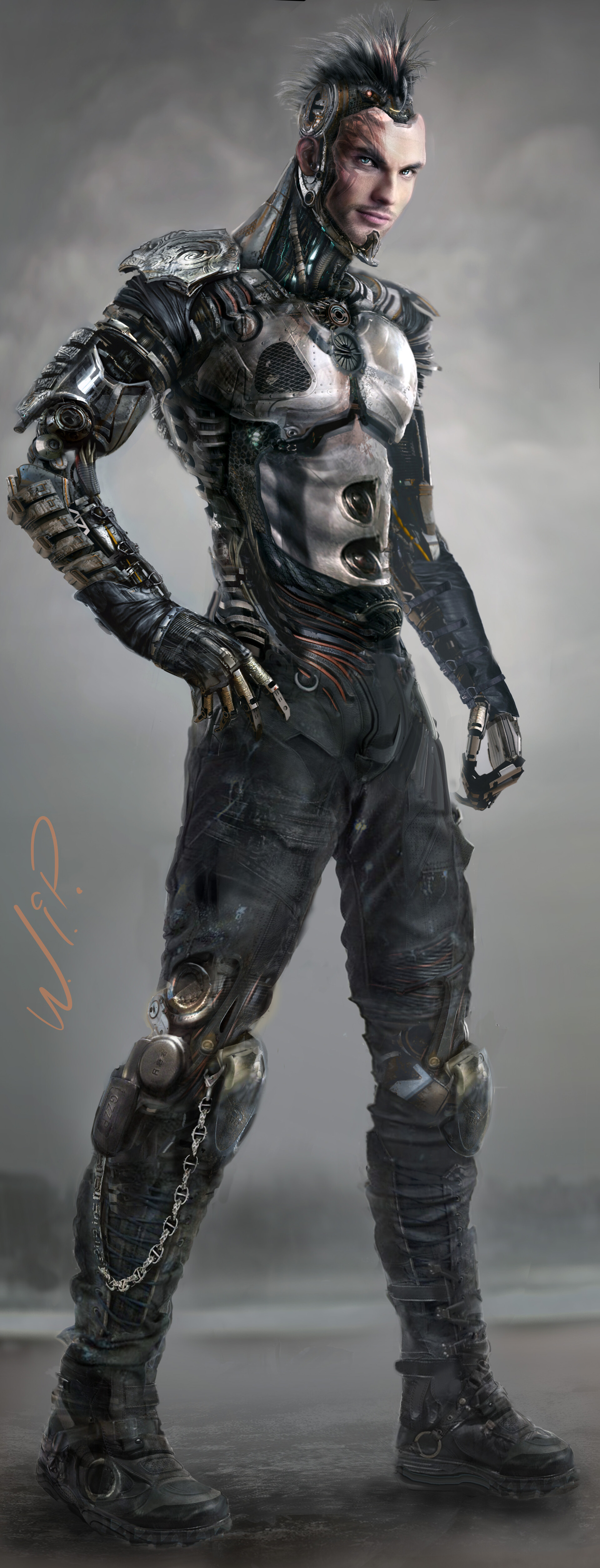 Chris Olivia - Zapan character develpment