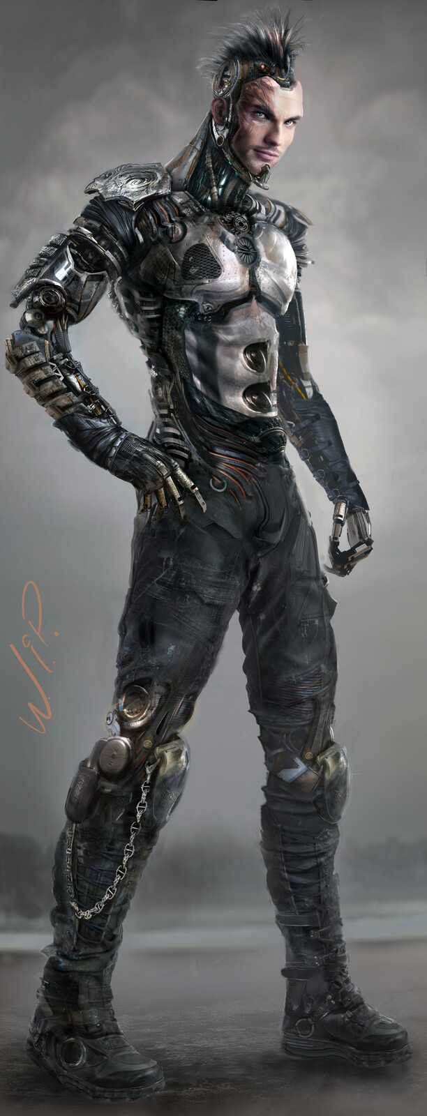 Chris Olivia - Zapan character develpment