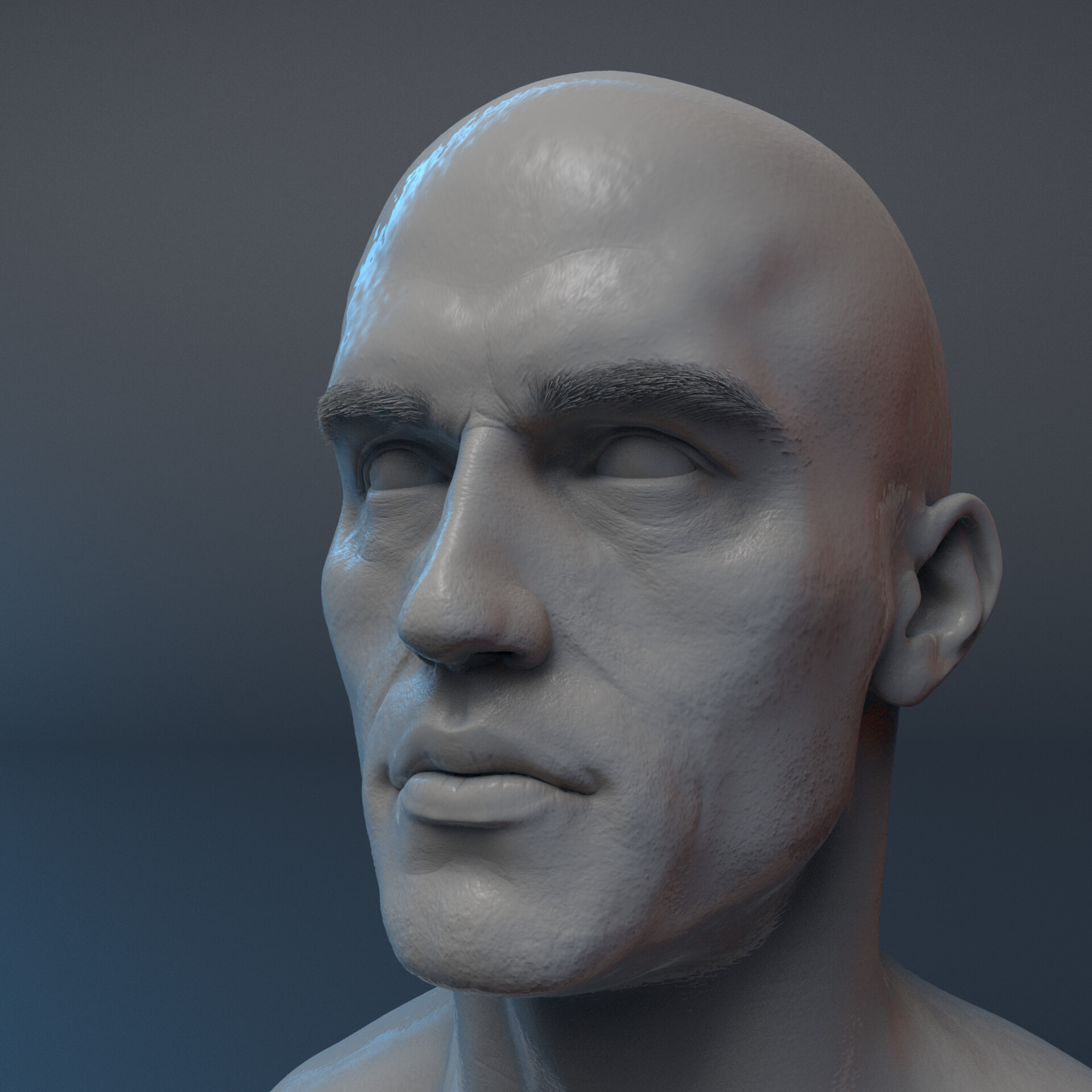 ArtStation - Action hero WIP
