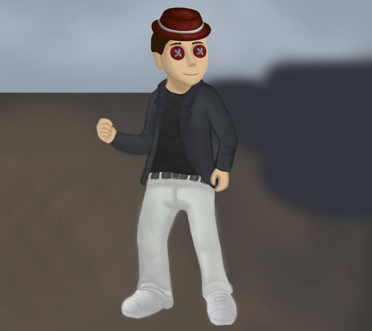 ArtStation - Boy with button eyes