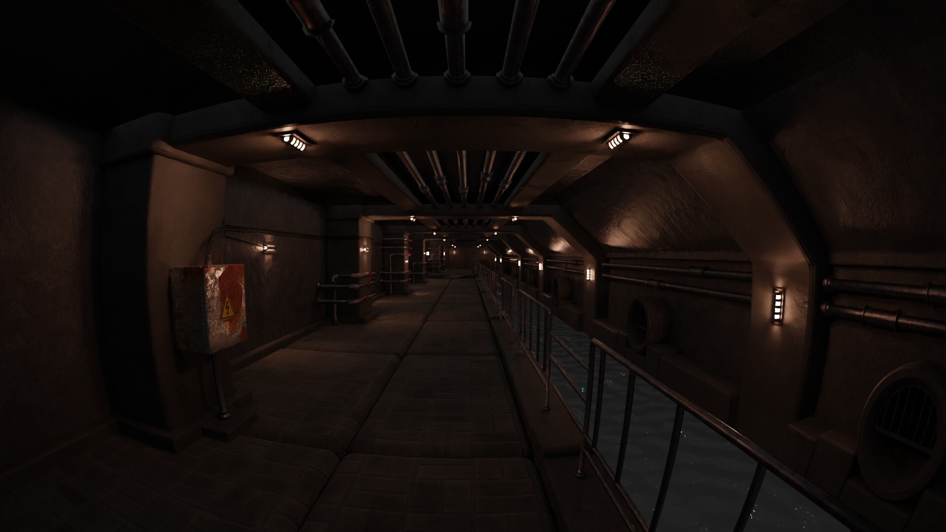 ArtStation - Underground Tunnel 3D Realistic Model