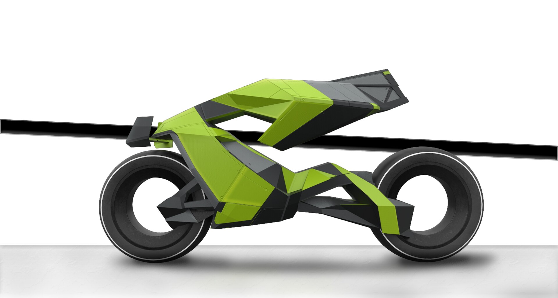 ArtStation - sci-fi bike 3d