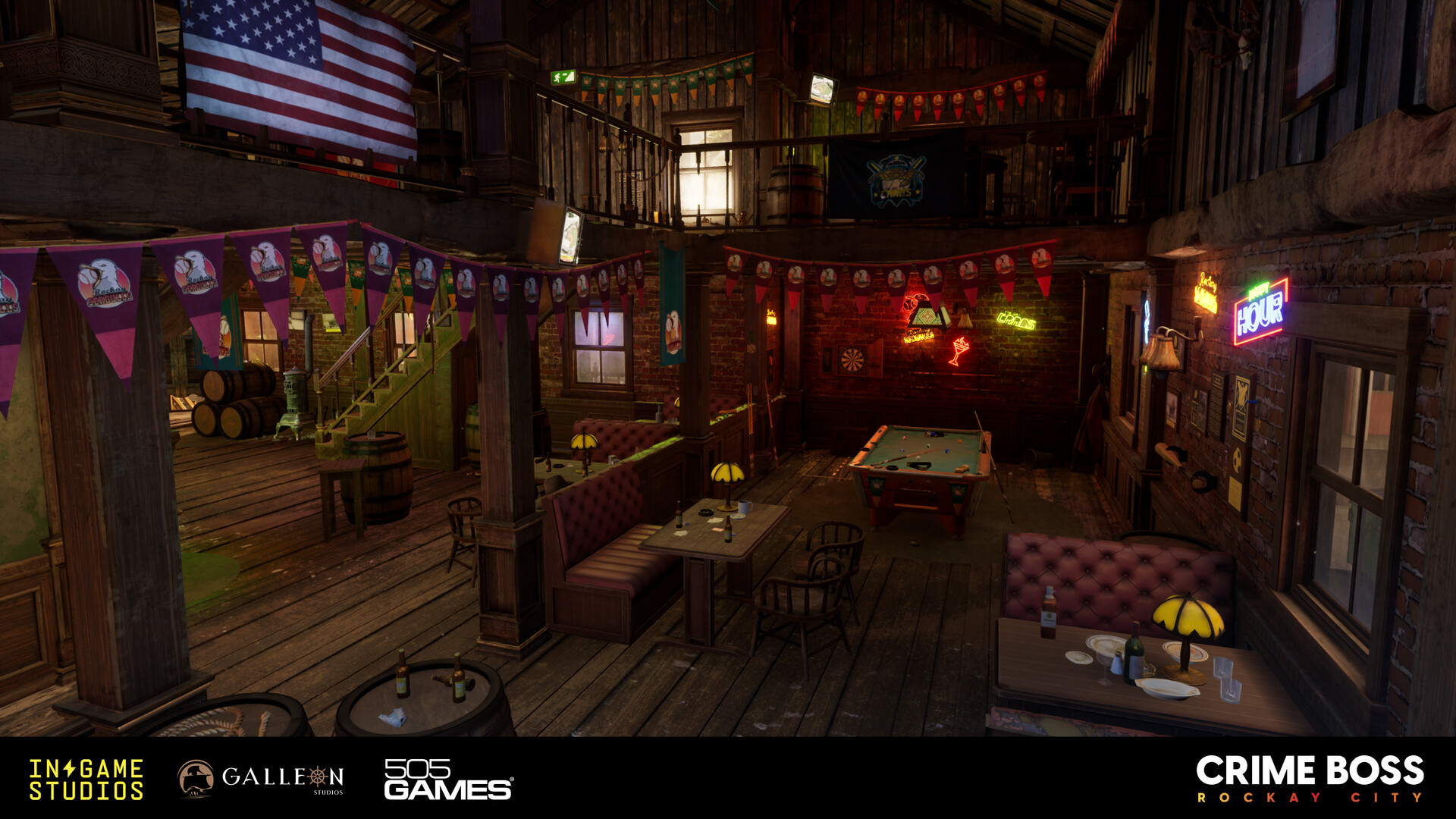 Rafael Siles - Crime Boss: Rockay City - Lighting Art - The Blue Bull