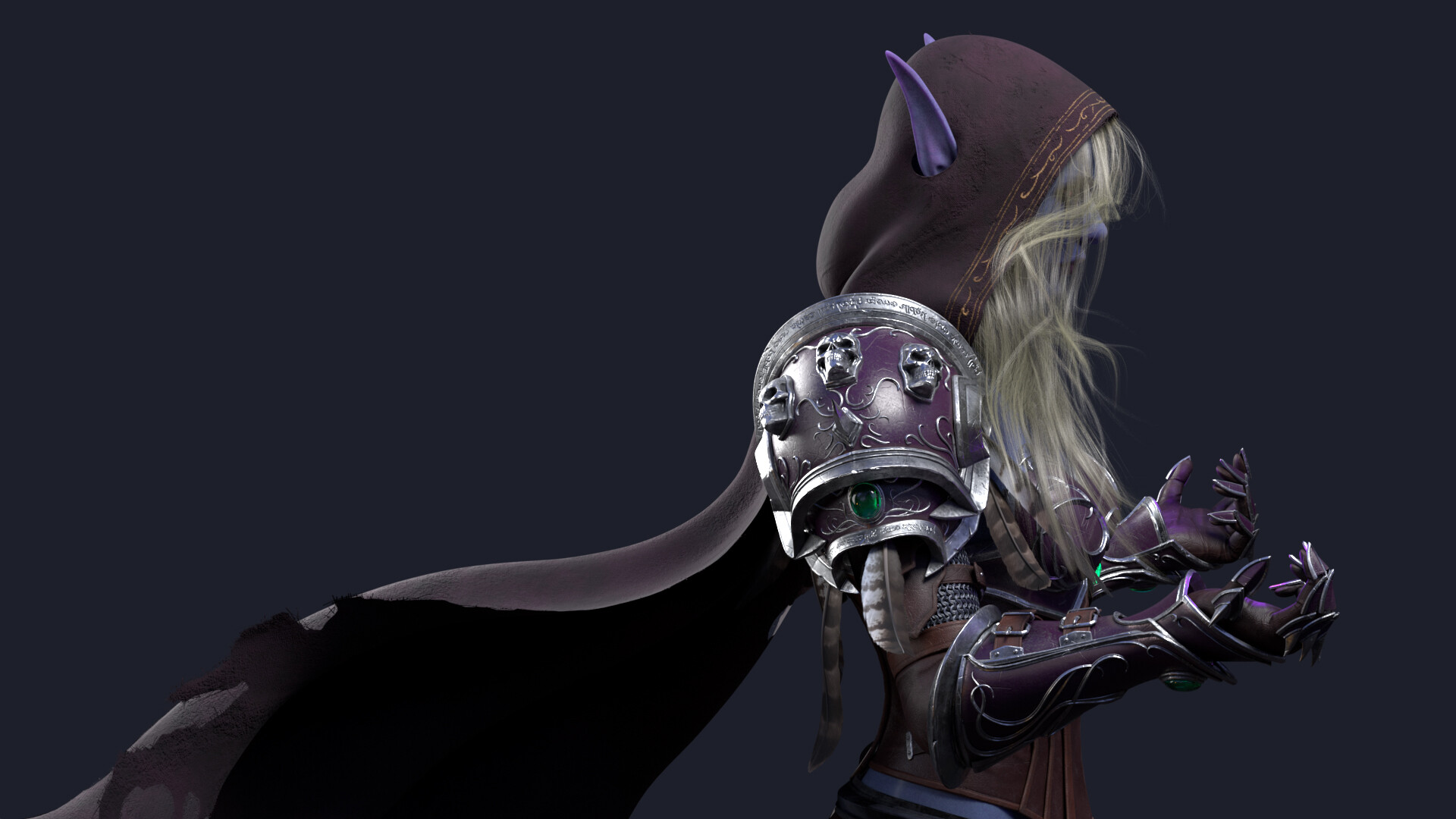 sylvanas windrunner artstation