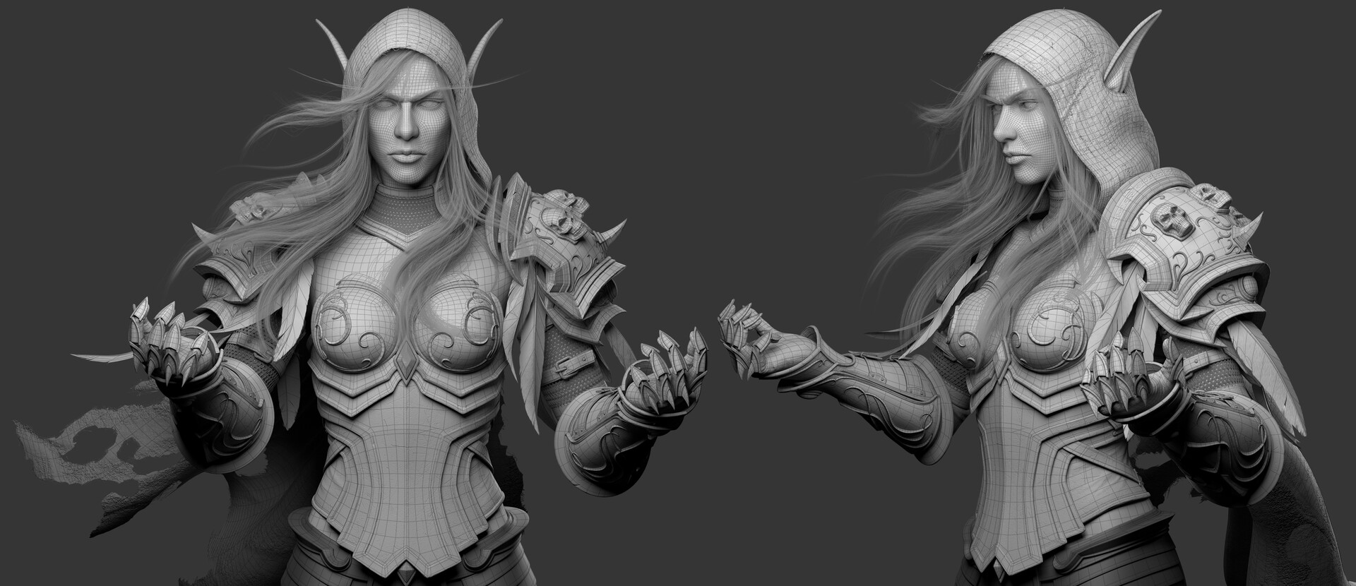 sylvanas windrunner artstation